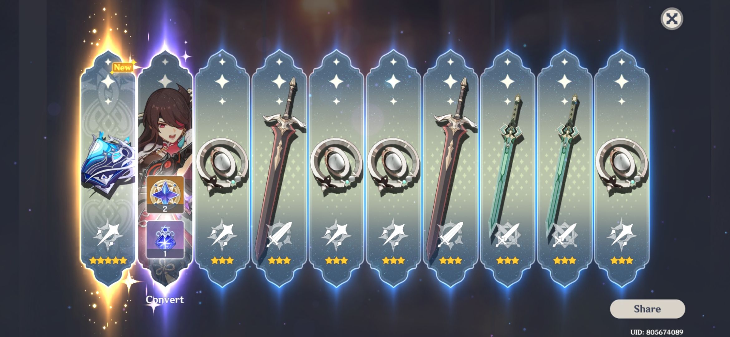 5 star weapon Genshin Impact | HoYoLAB