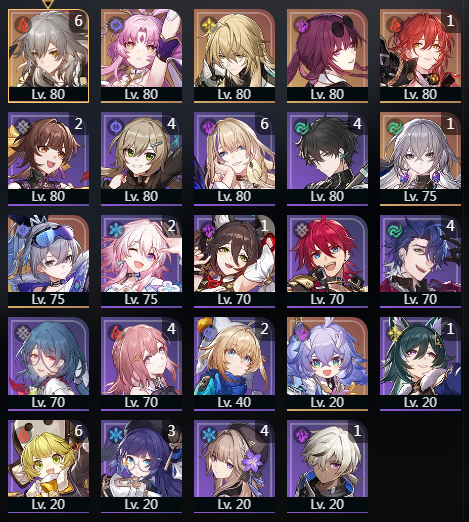 HSR Diary 008 - MoC 1.4.1 30 star clear summary Honkai: Star Rail | HoYoLAB