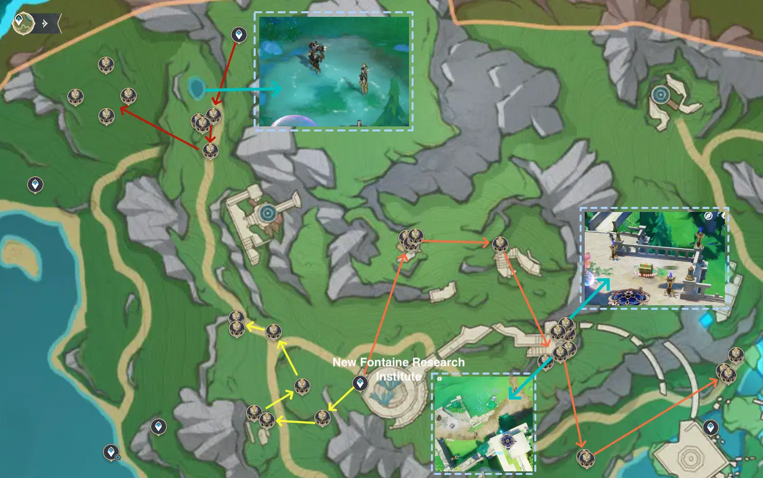 183 Clockwork Meka - Efficient Farming Route Genshin Impact | HoYoLAB