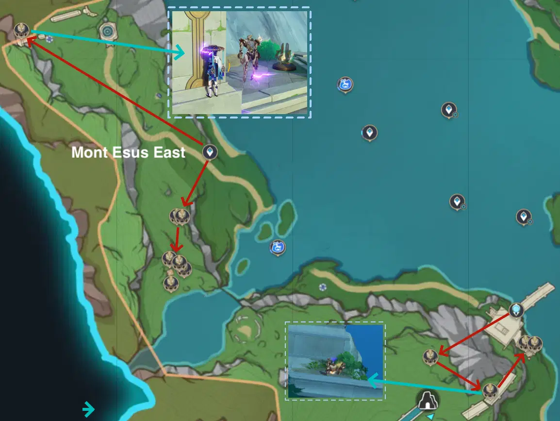 183 Clockwork Meka - Efficient Farming Route Genshin Impact | HoYoLAB