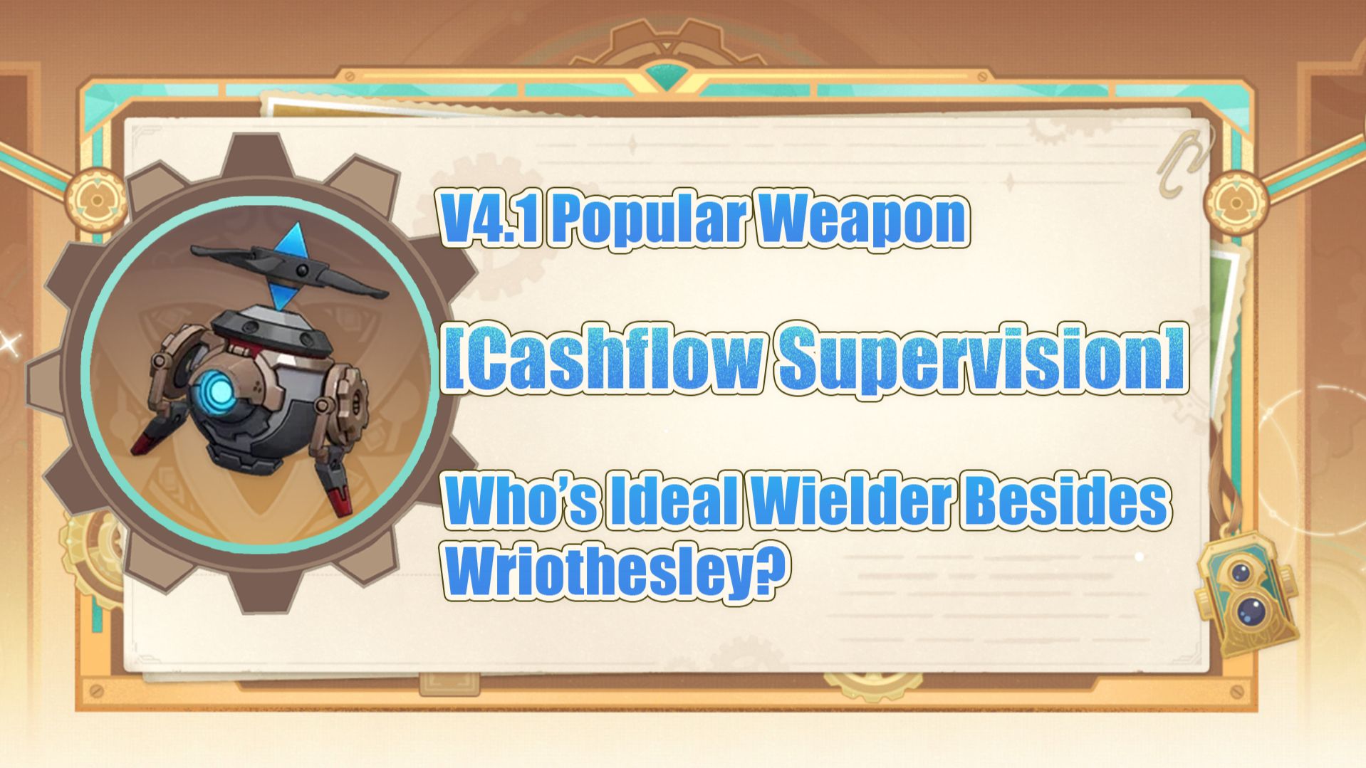 [V4.1] V4.1 Popular Weapon [Cashflow Supervision] Review | Who’s Ideal ...