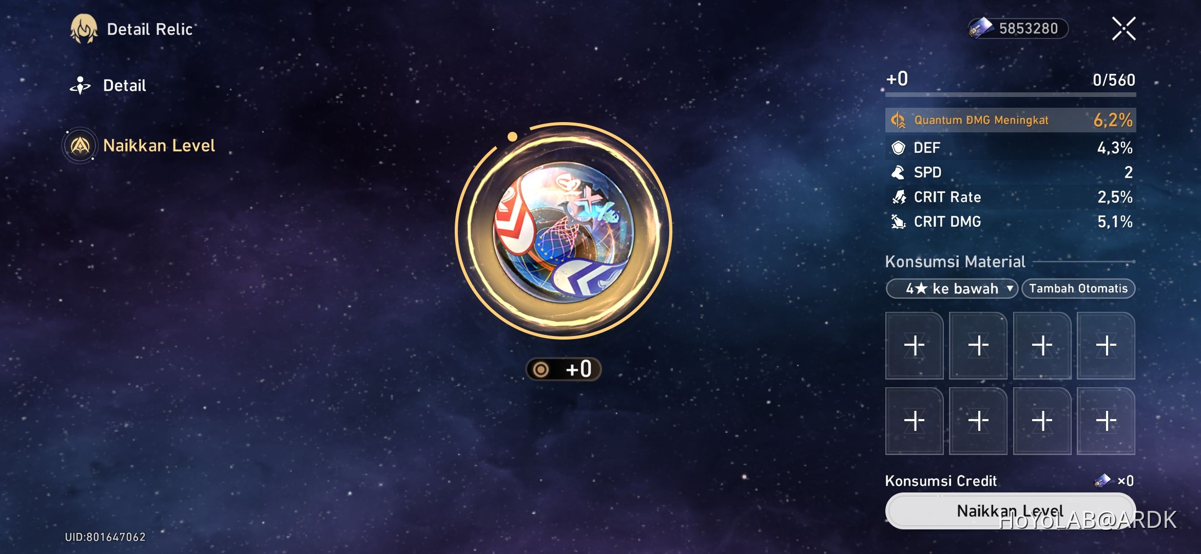 ini relic kayak yin dan yang Honkai: Star Rail | HoYoLAB