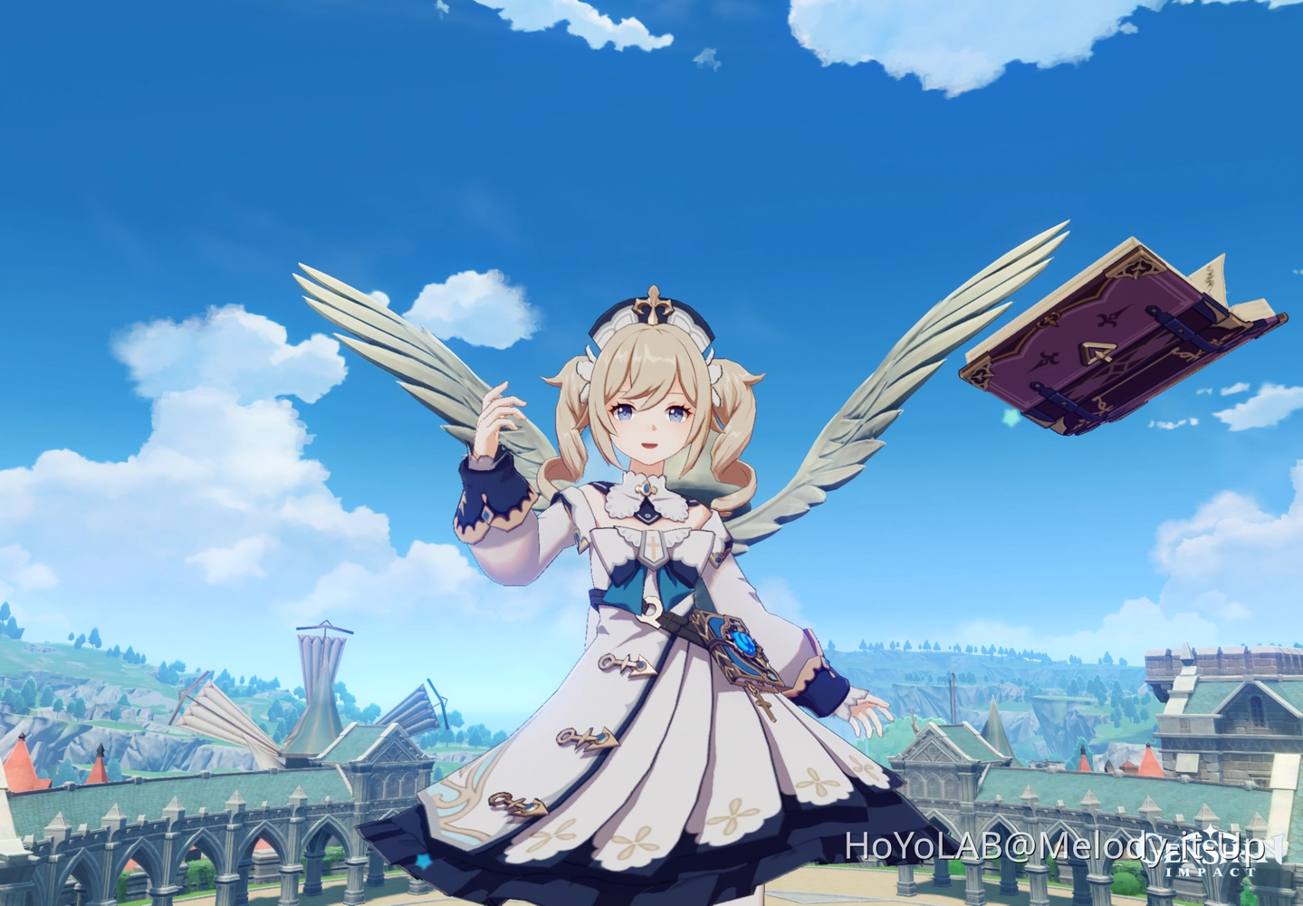 Barbara has wings now Genshin Impact | HoYoLAB