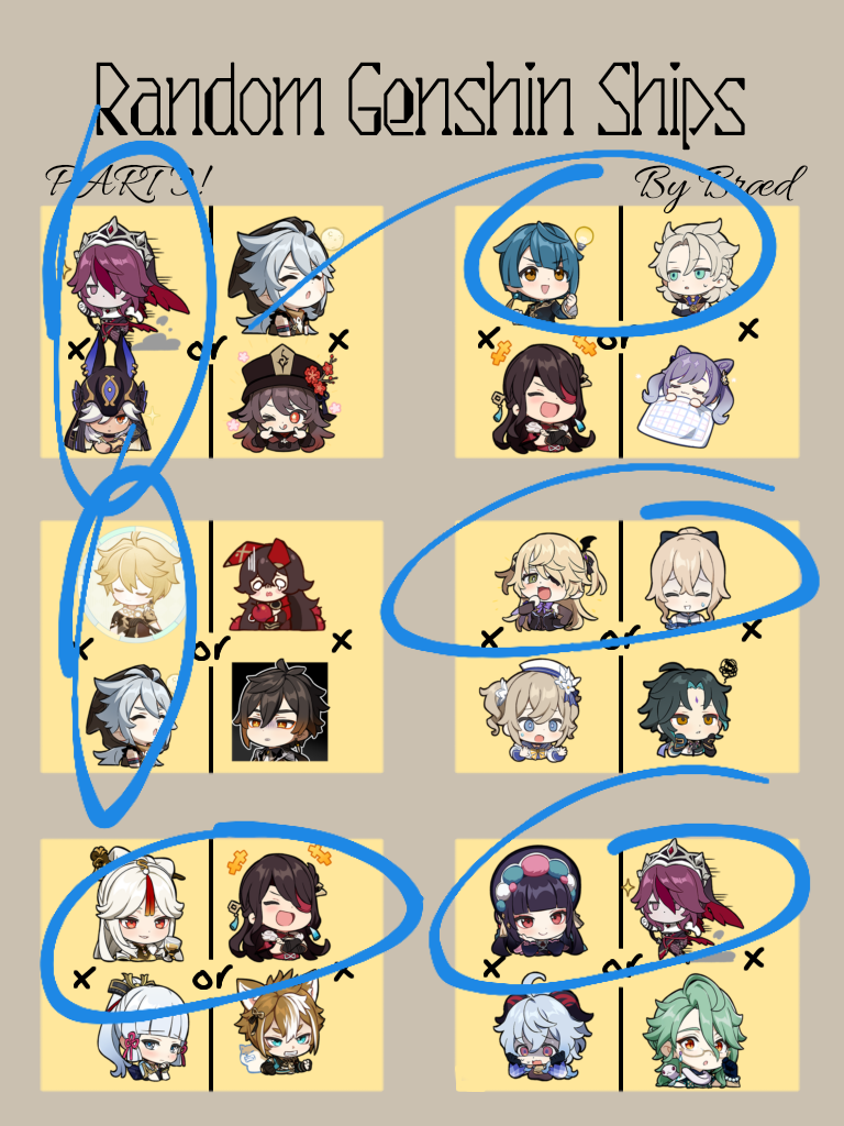 Random Ships Part 3! Genshin Impact | HoYoLAB