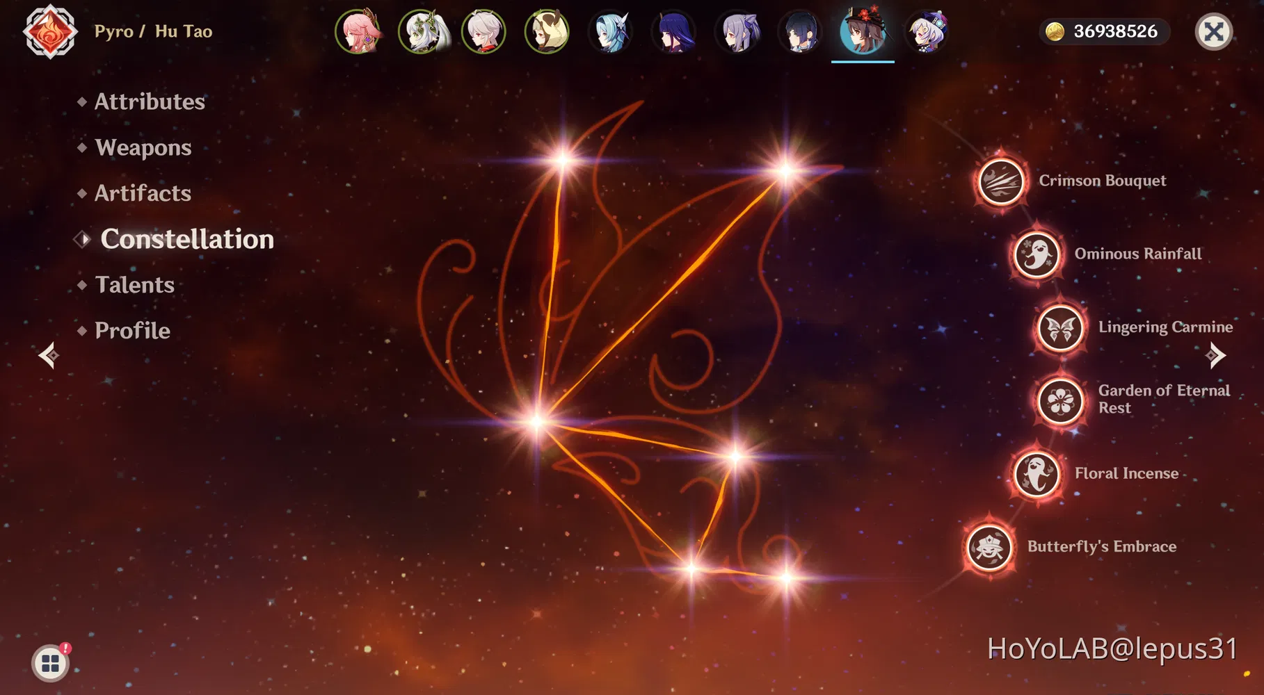 My First C6 5-Star Character, Hu Tao! Genshin Impact | HoYoLAB