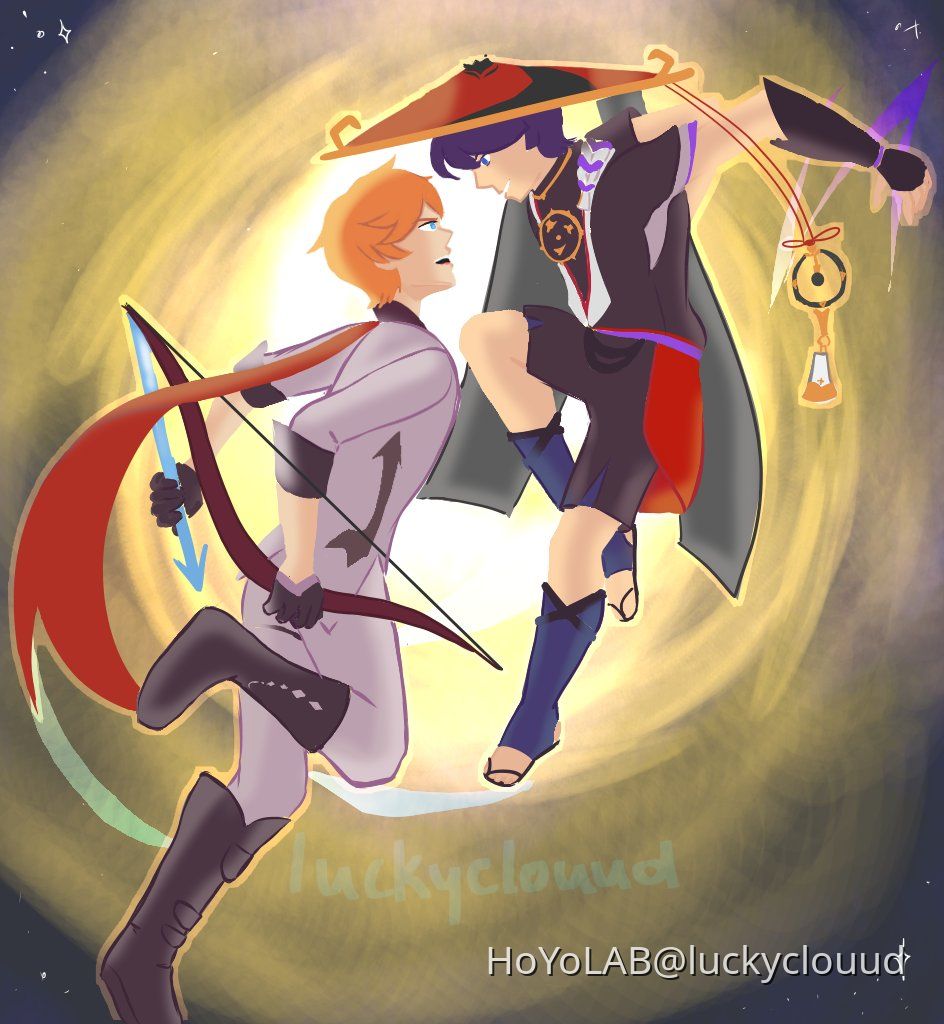 childe and scaramouche battle Genshin Impact | HoYoLAB