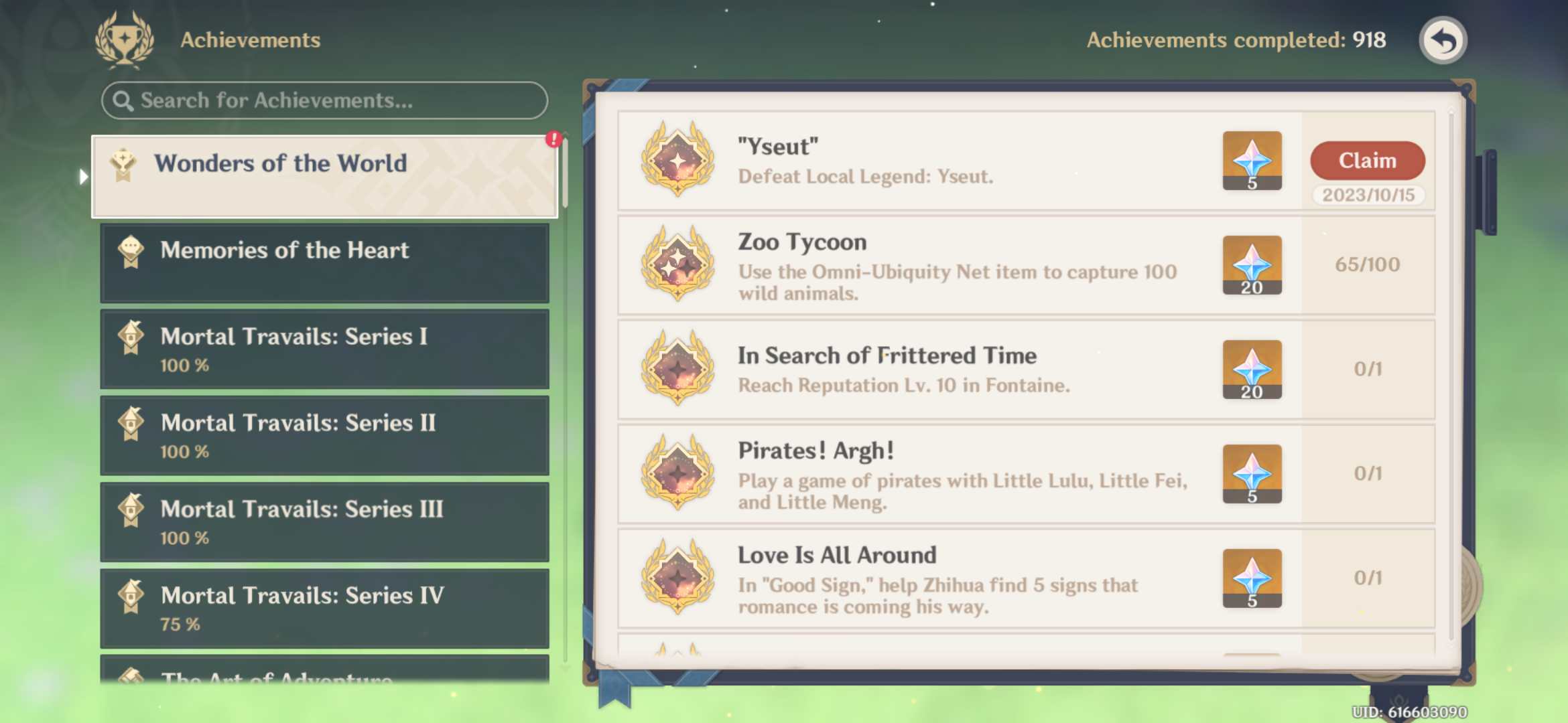 "Yseut" Genshin Impact | HoYoLAB