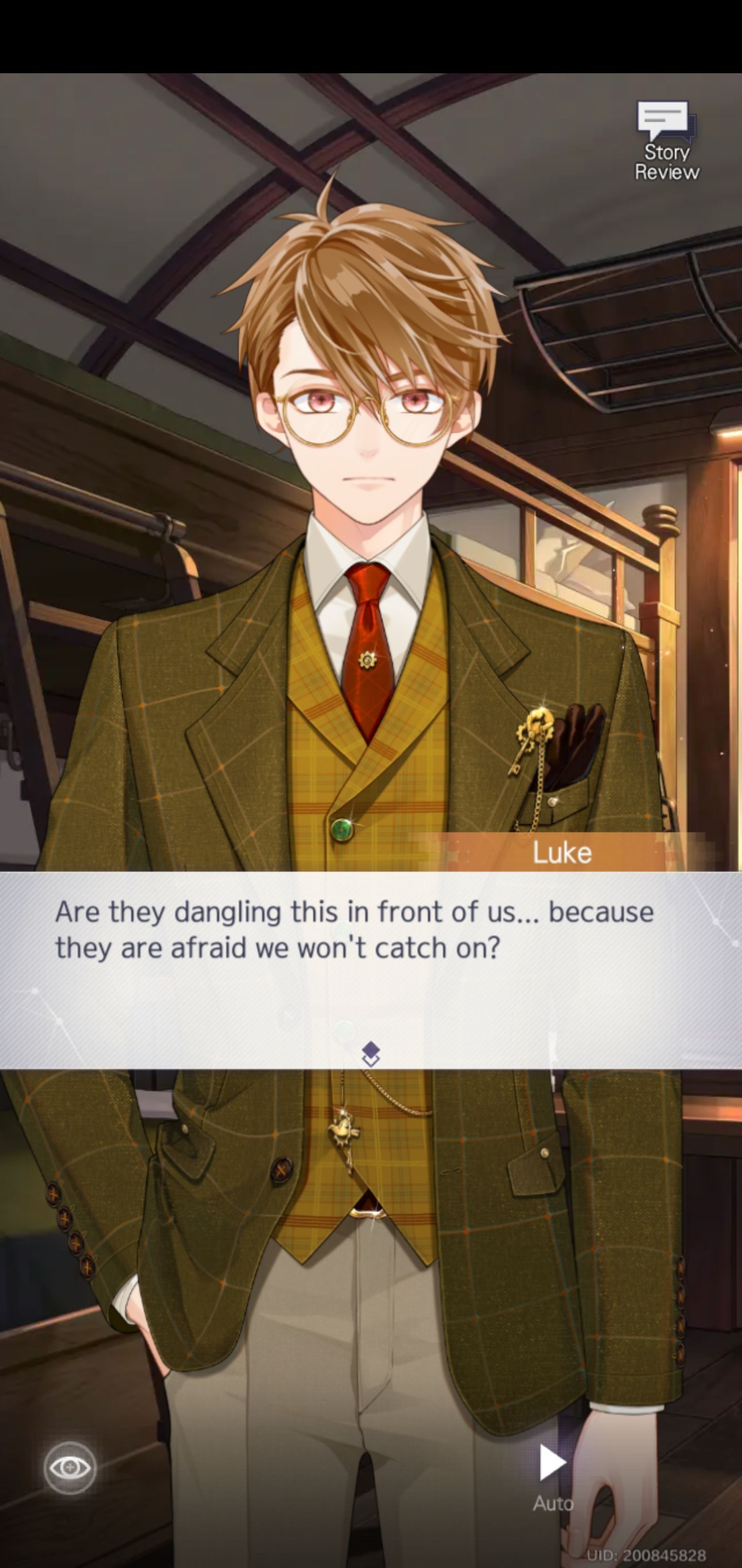 Lowkey love Luke's dead eyes Tears of Themis | HoYoLAB