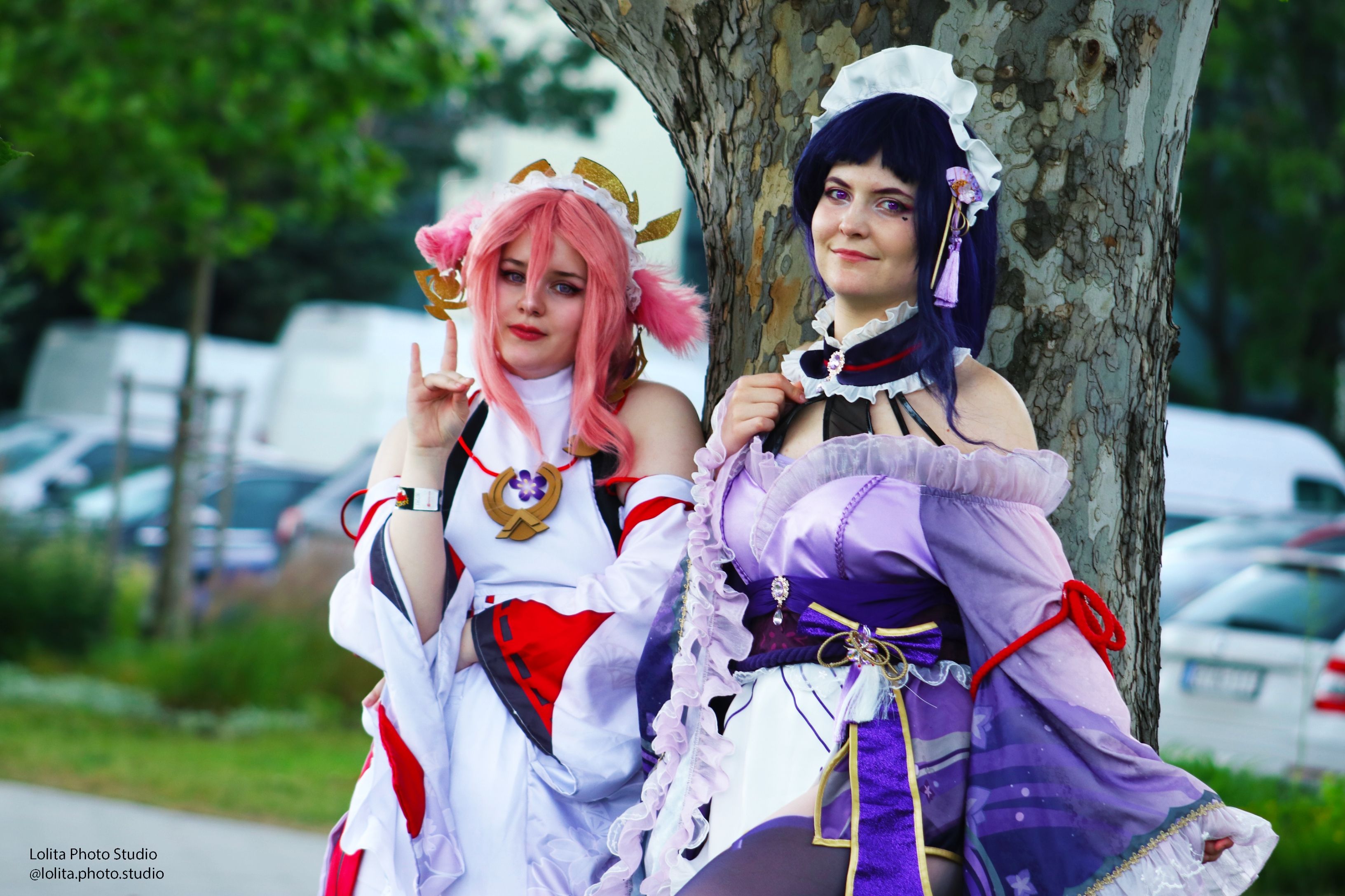 Electro girls ⚡️💜 Genshin Impact | HoYoLAB