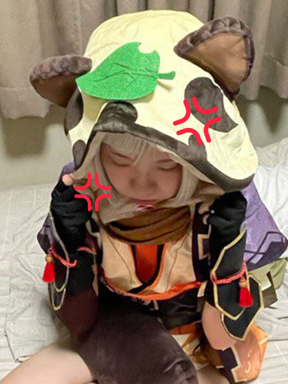 What's Sayu looking up? Cosplay by me! Genshin Impact | HoYoLAB