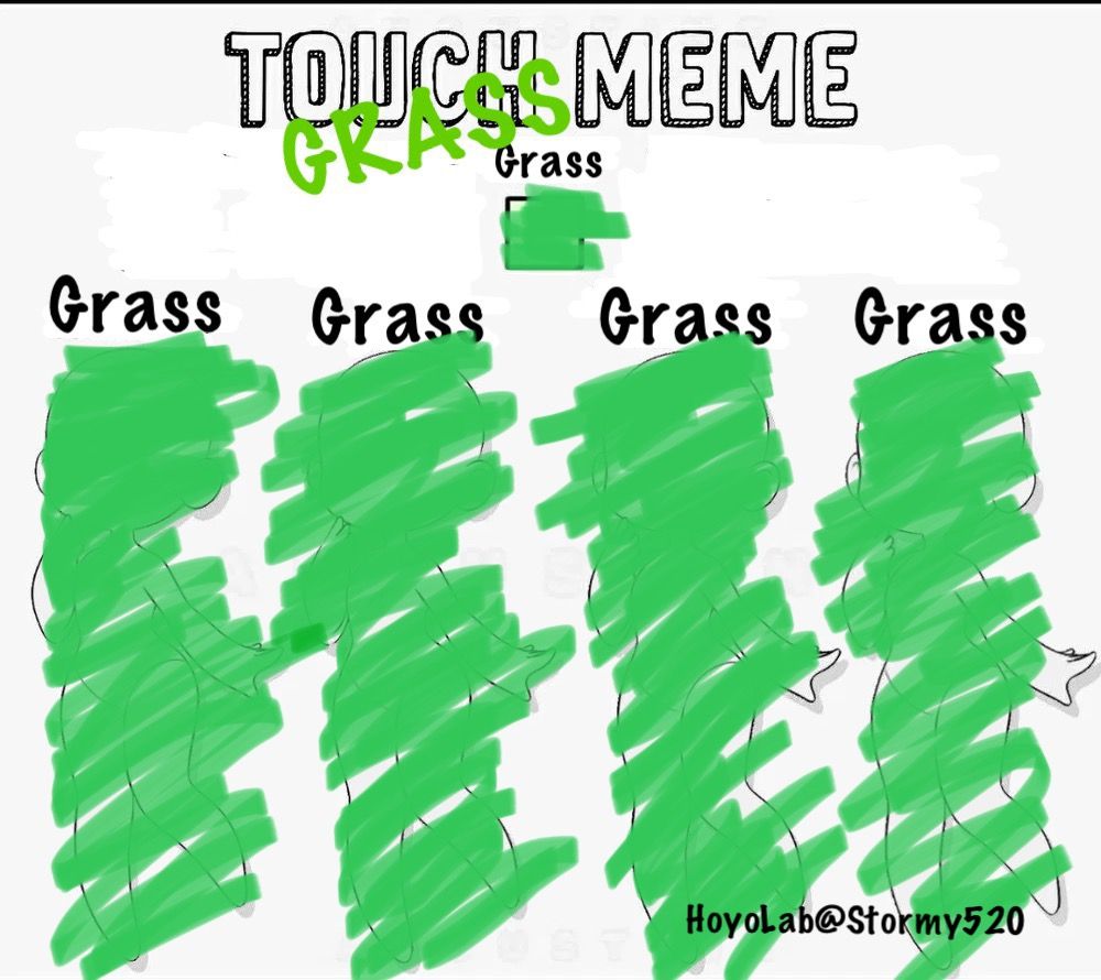 Go Touch Grass Genshin Impact | HoYoLAB