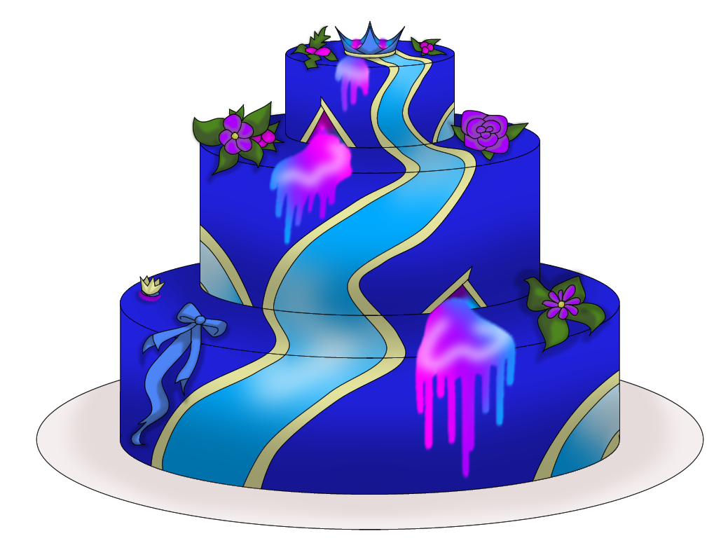 Fontaine Themed Birthday Cake Genshin Impact | HoYoLAB