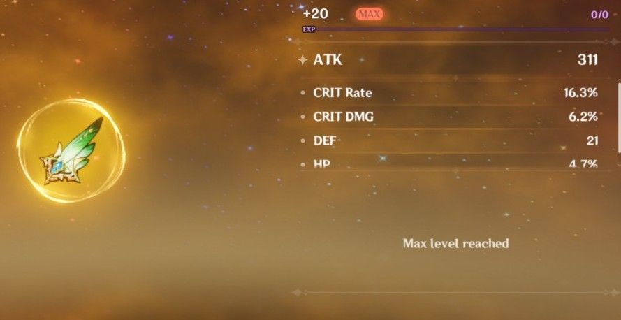 my artifact with the highest crit rate Genshin Impact | HoYoLAB