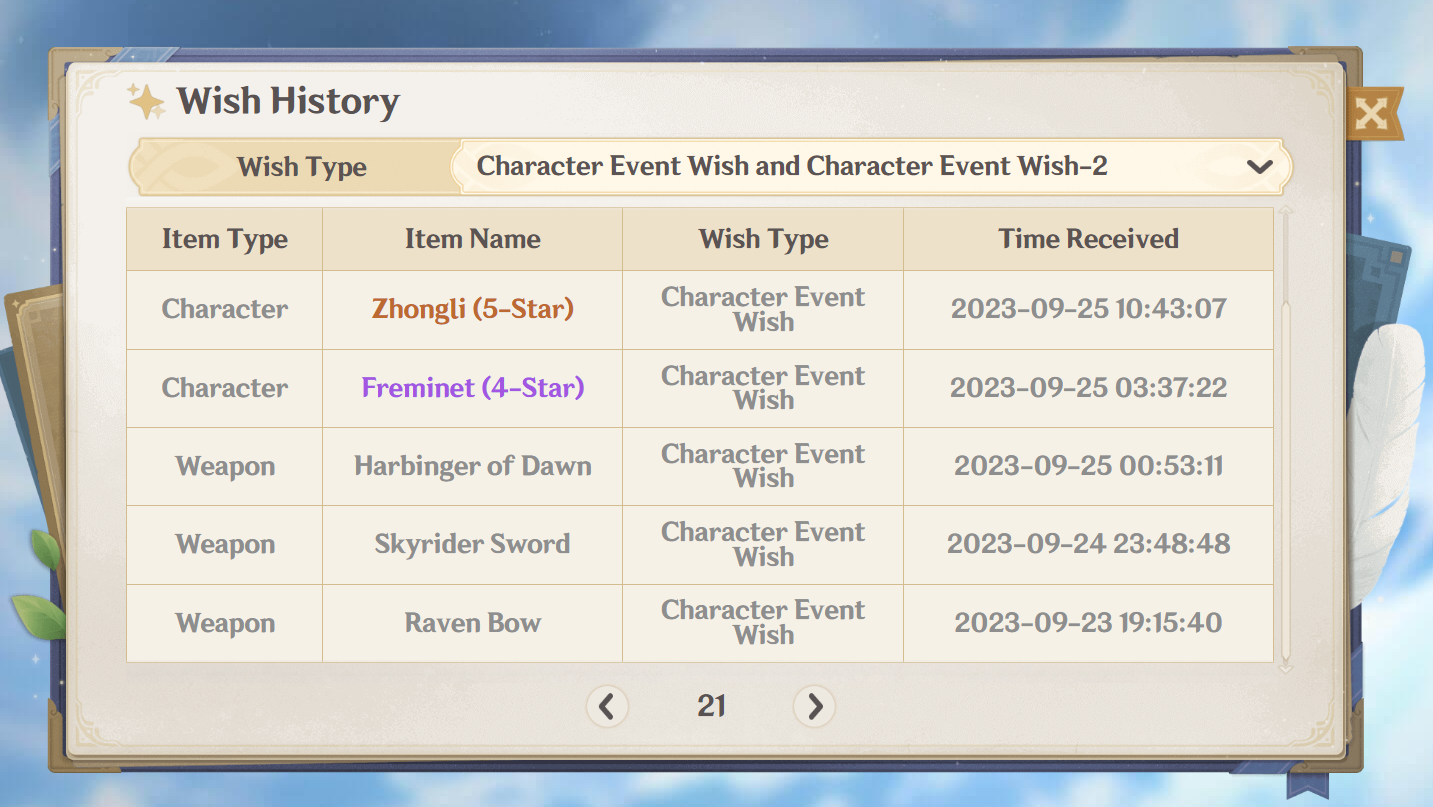 Wish Updates Genshin Impact | HoYoLAB