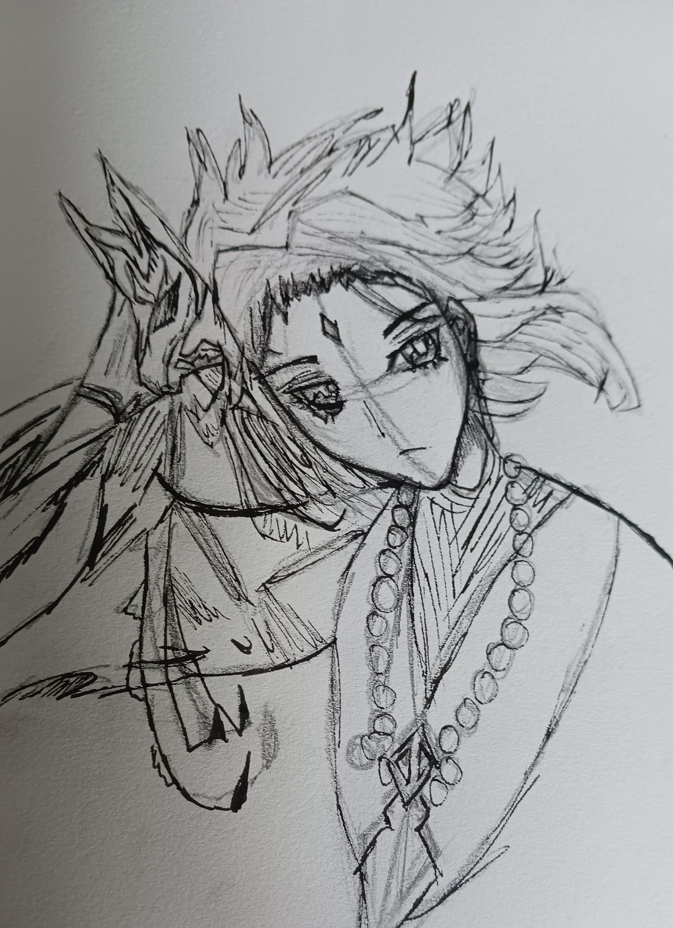 Xiao drawing Genshin Impact | HoYoLAB