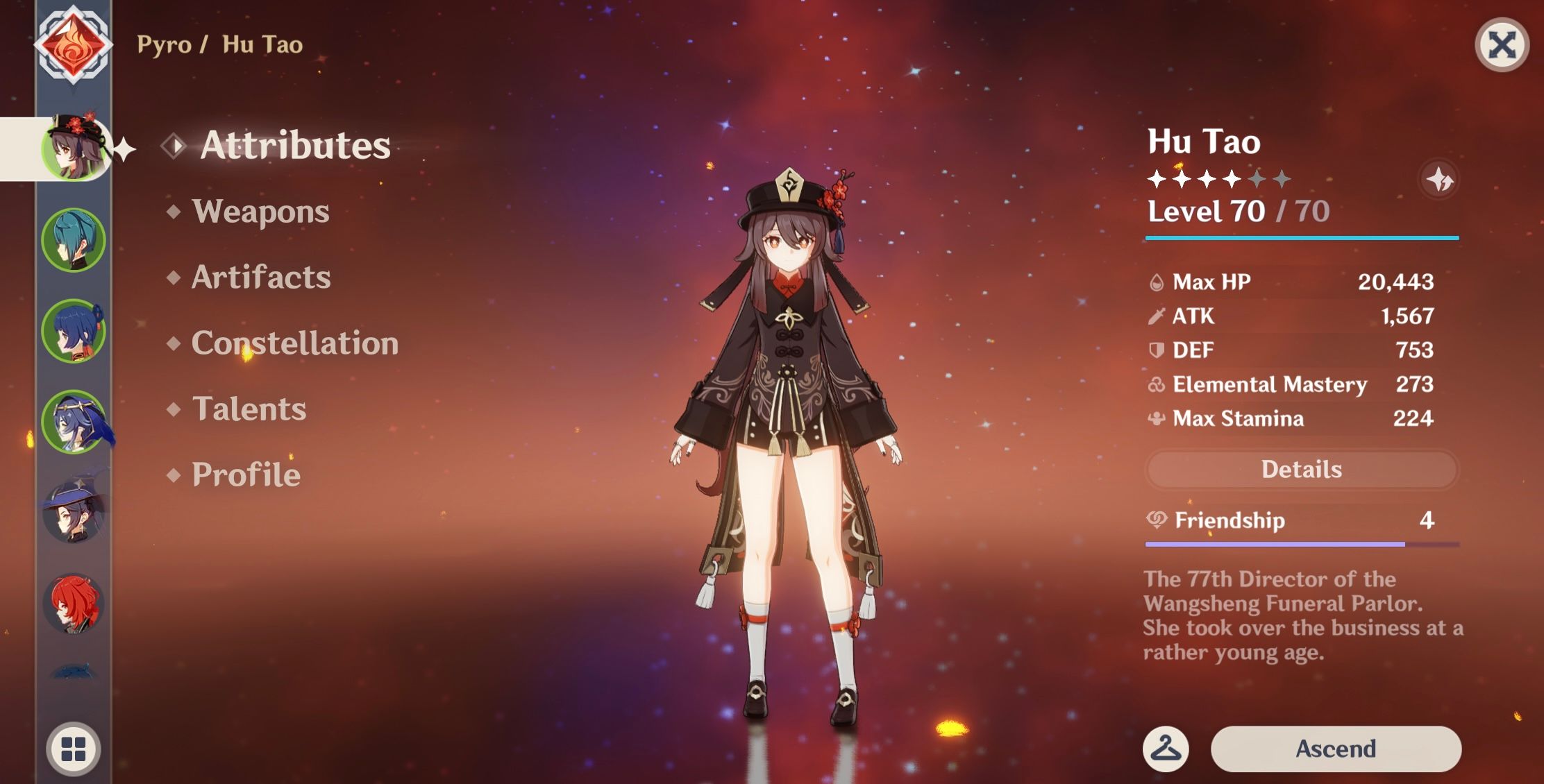 Is this a good artifact set for Hu Tao? Genshin Impact | HoYoLAB