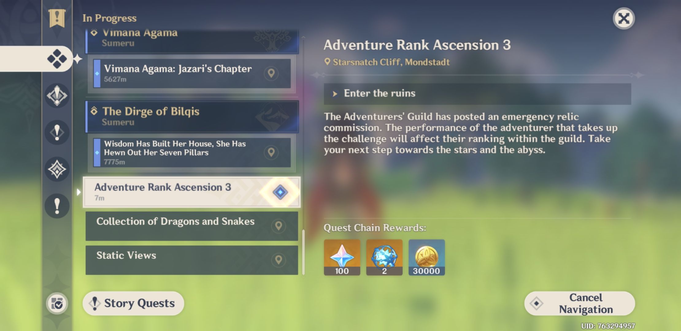 adventure rank ascension 3 Genshin Impact | HoYoLAB