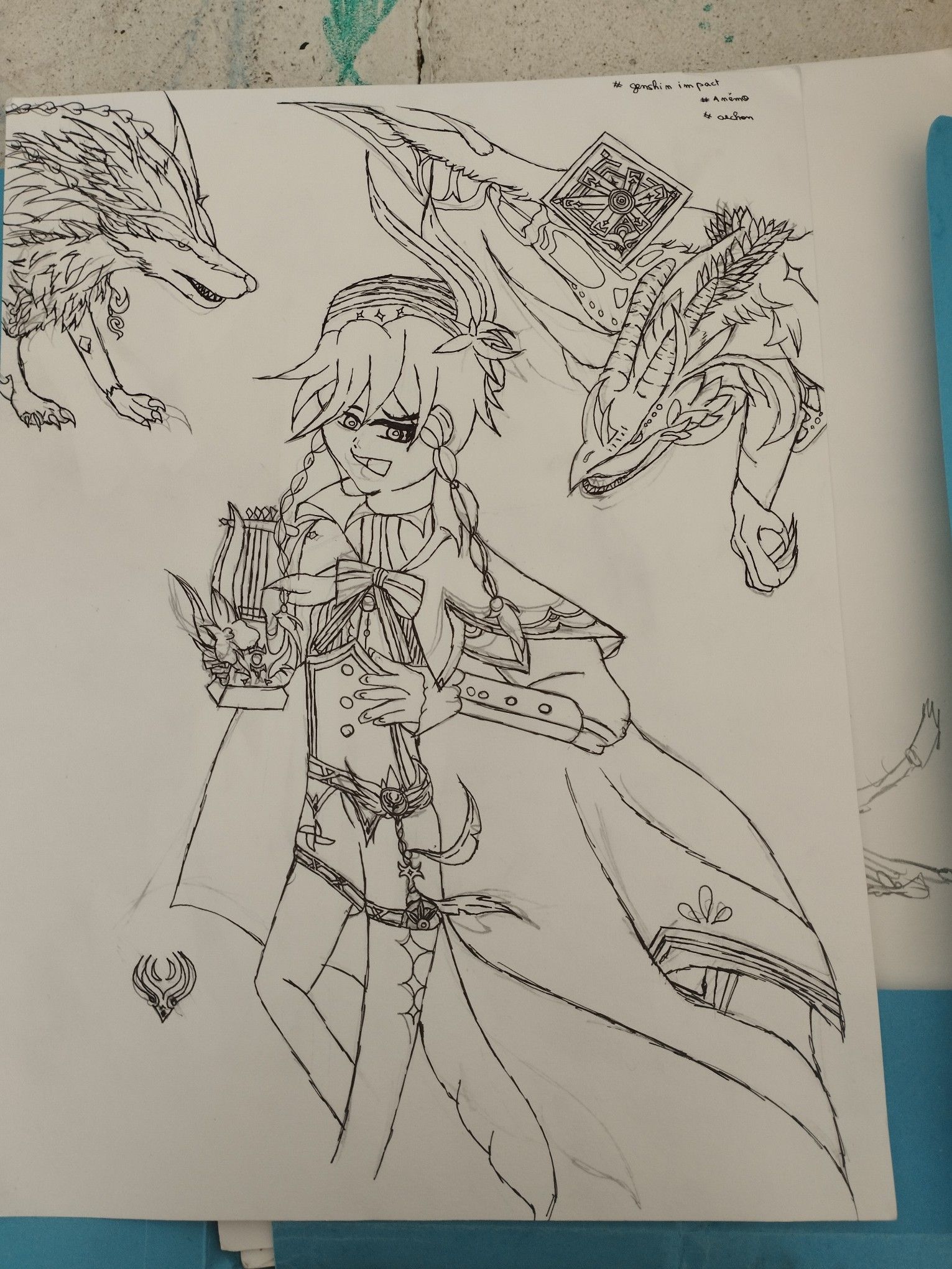 venti archon anemo Genshin Impact | HoYoLAB