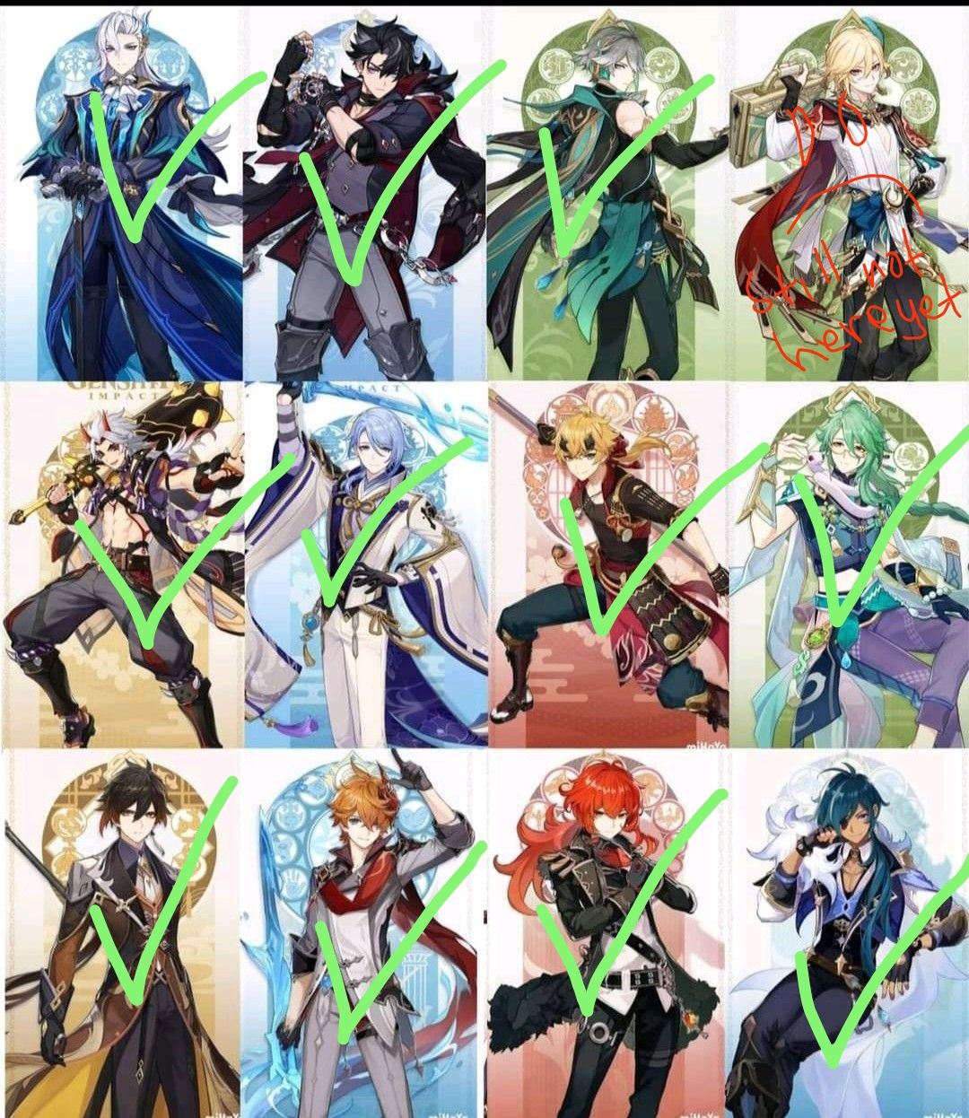 Husbando Collection Update Genshin Impact | HoYoLAB