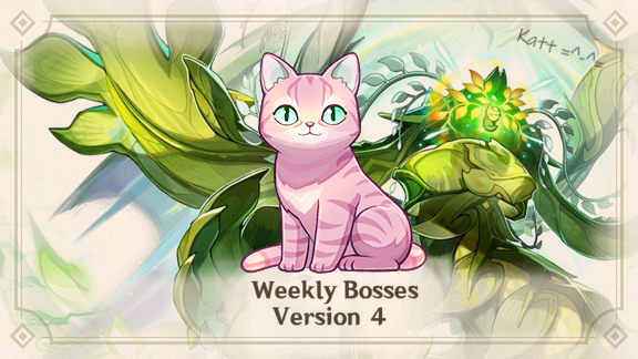 [Version 4] Weekly Bosses & Boss Drop Materials for Characters Talent ...