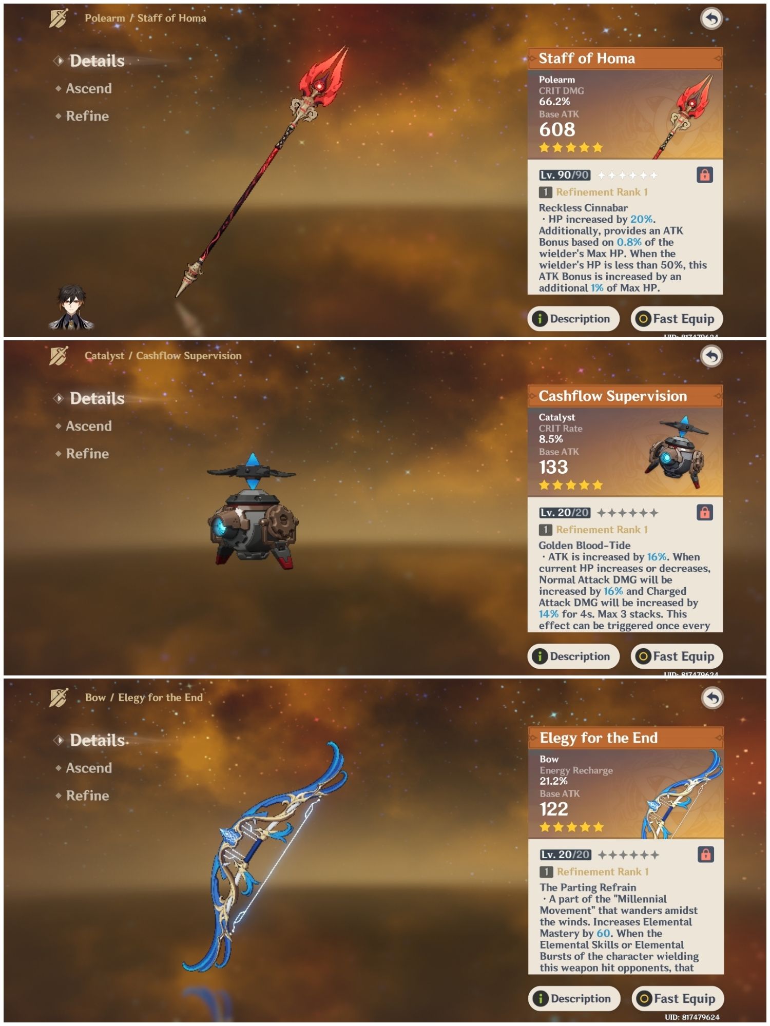 5 star weapon Luck!! Genshin Impact | HoYoLAB