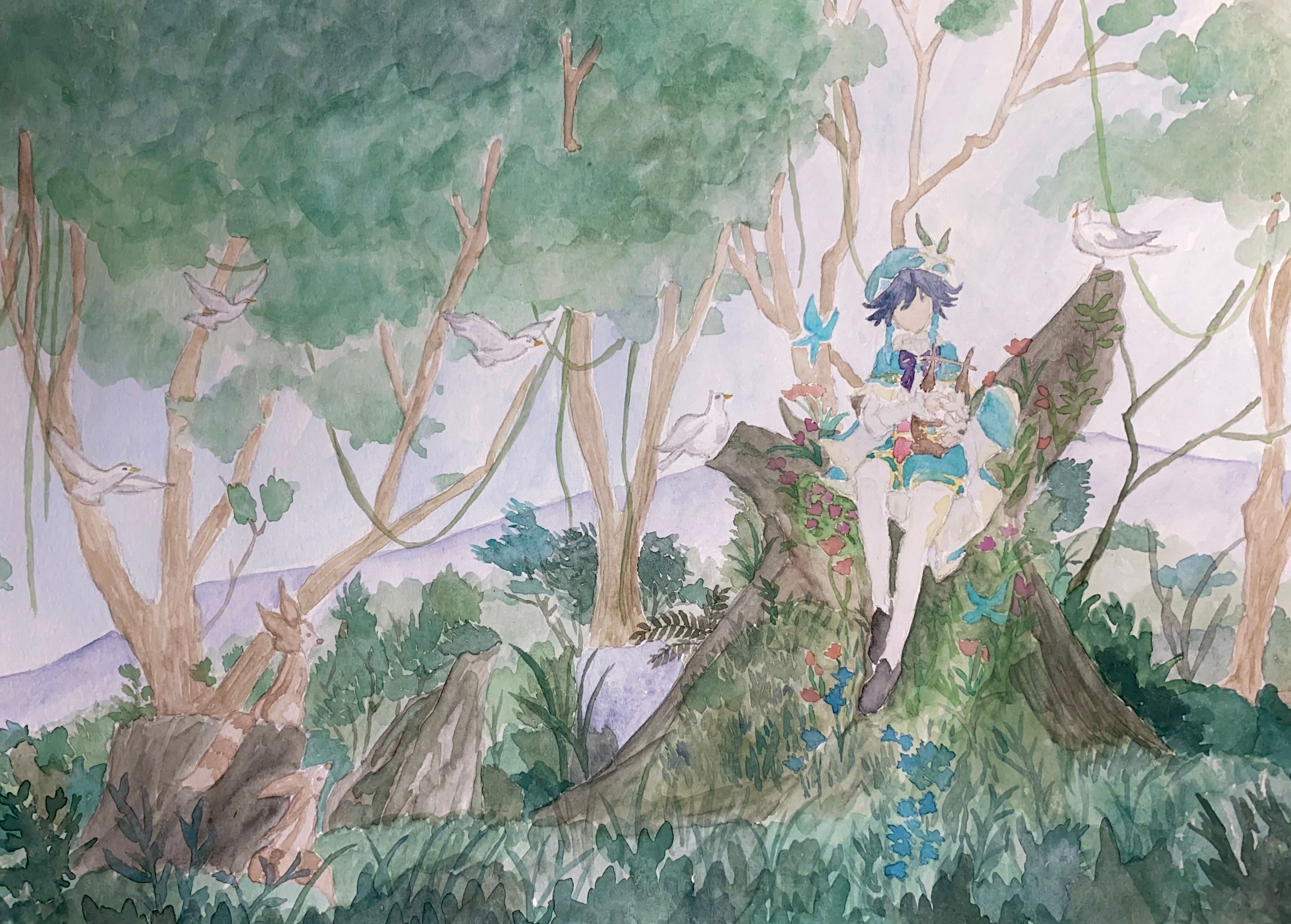 The Windborne Bard Genshin Impact | HoYoLAB