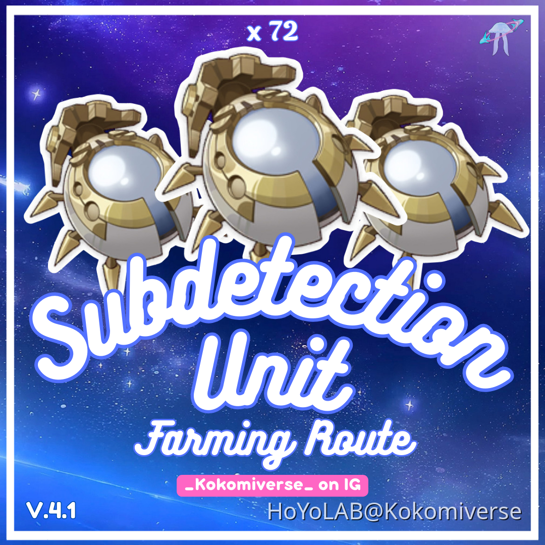 •Subdetection Unit Location• Genshin Impact | HoYoLAB