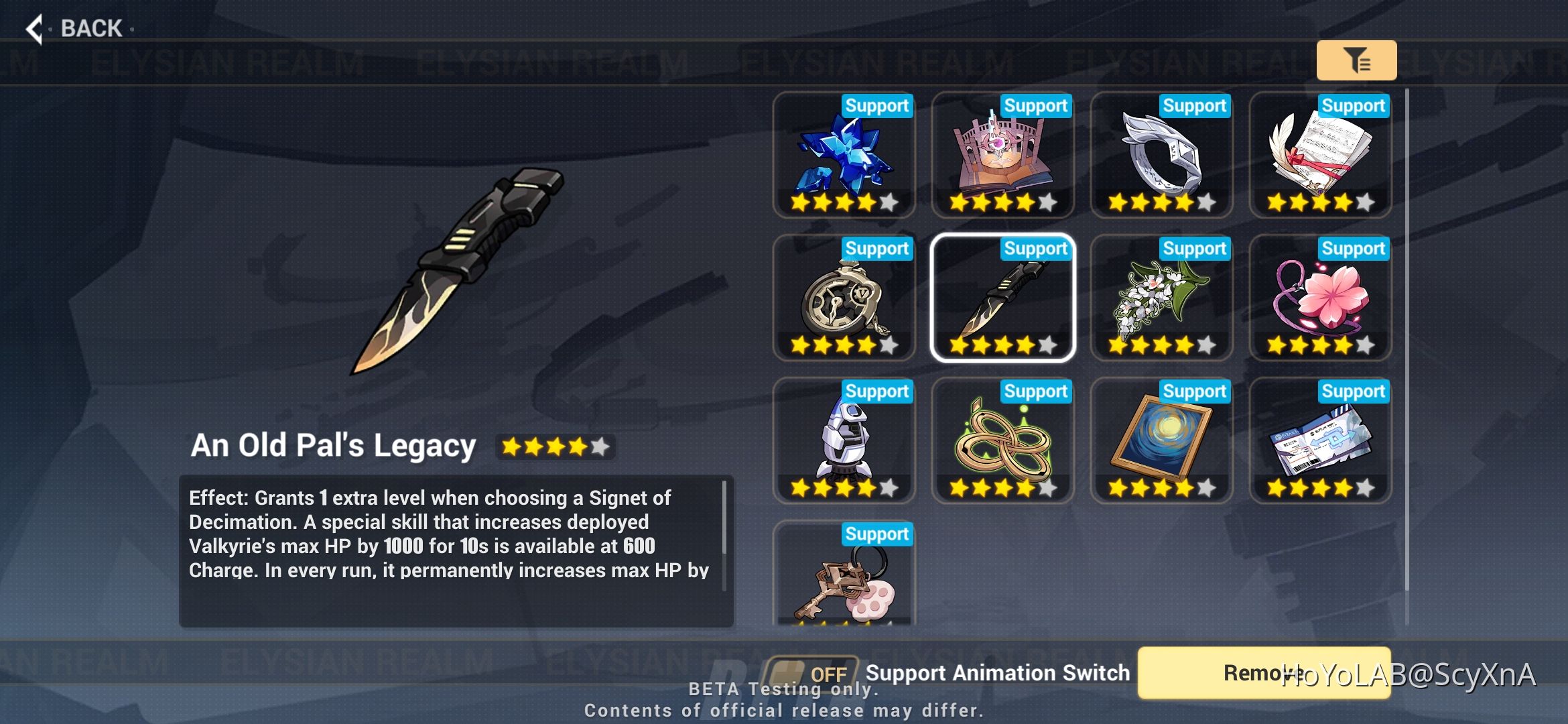 BETA GUIDE: Elysian Realm - Lunar Vow : Crimson Love || Basic Attack ...