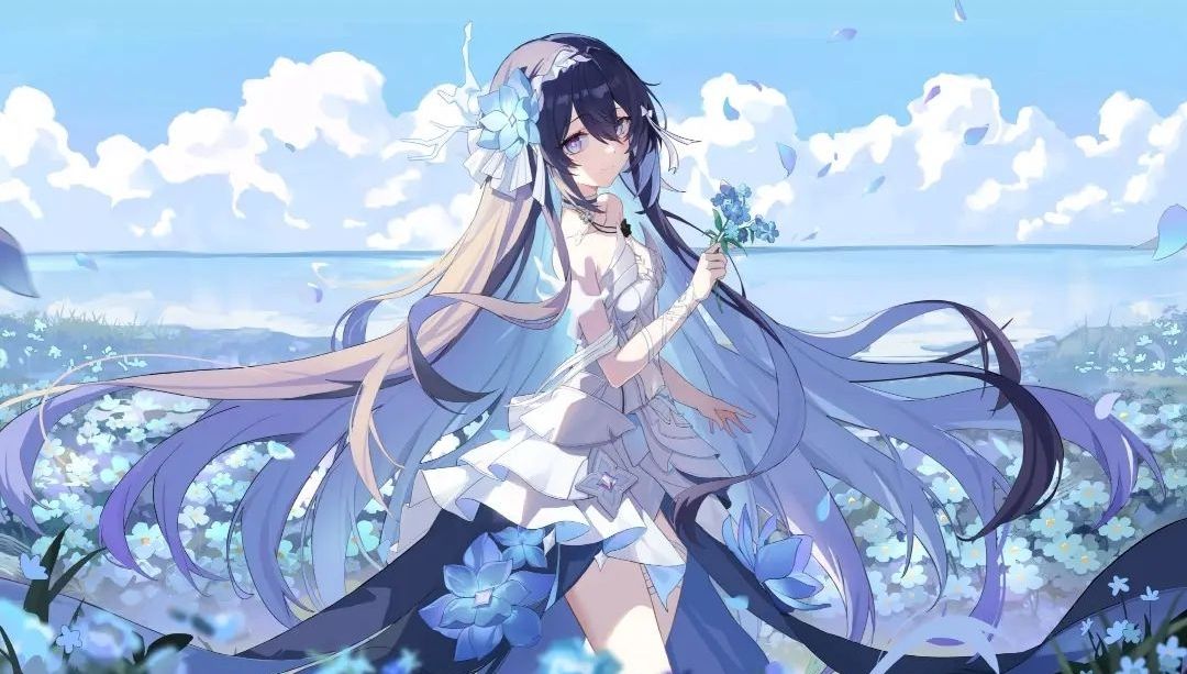 Illustration Wallpaper Art of Seele in Herrchers of Rebirth outfit in ...