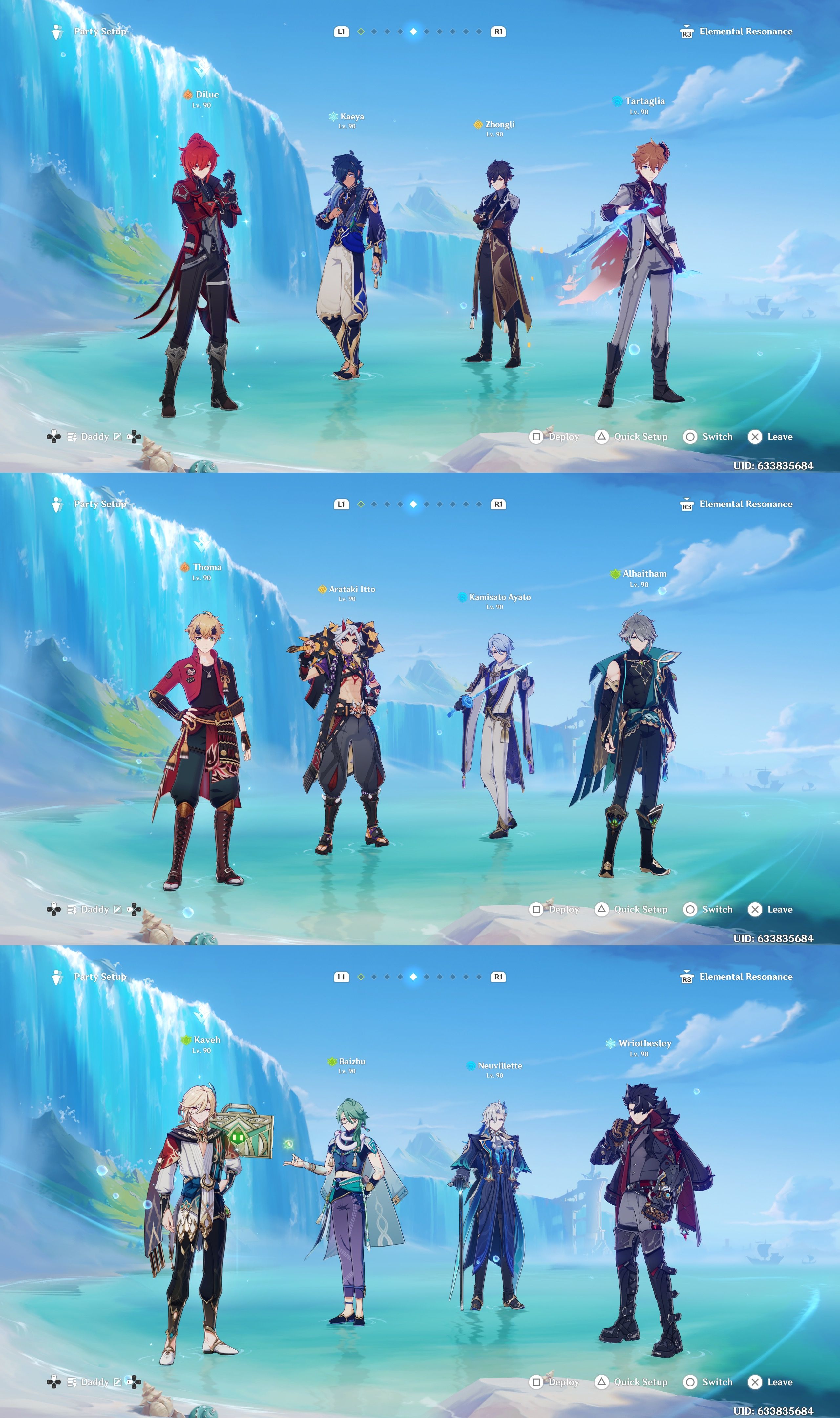 Can you guess what type of player I am based on these characters ...