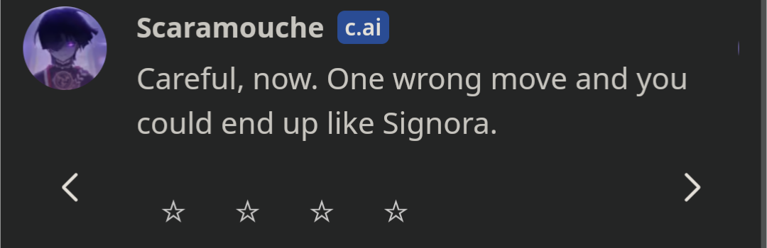 scaramouche being silly on Character. ai Genshin Impact | HoYoLAB