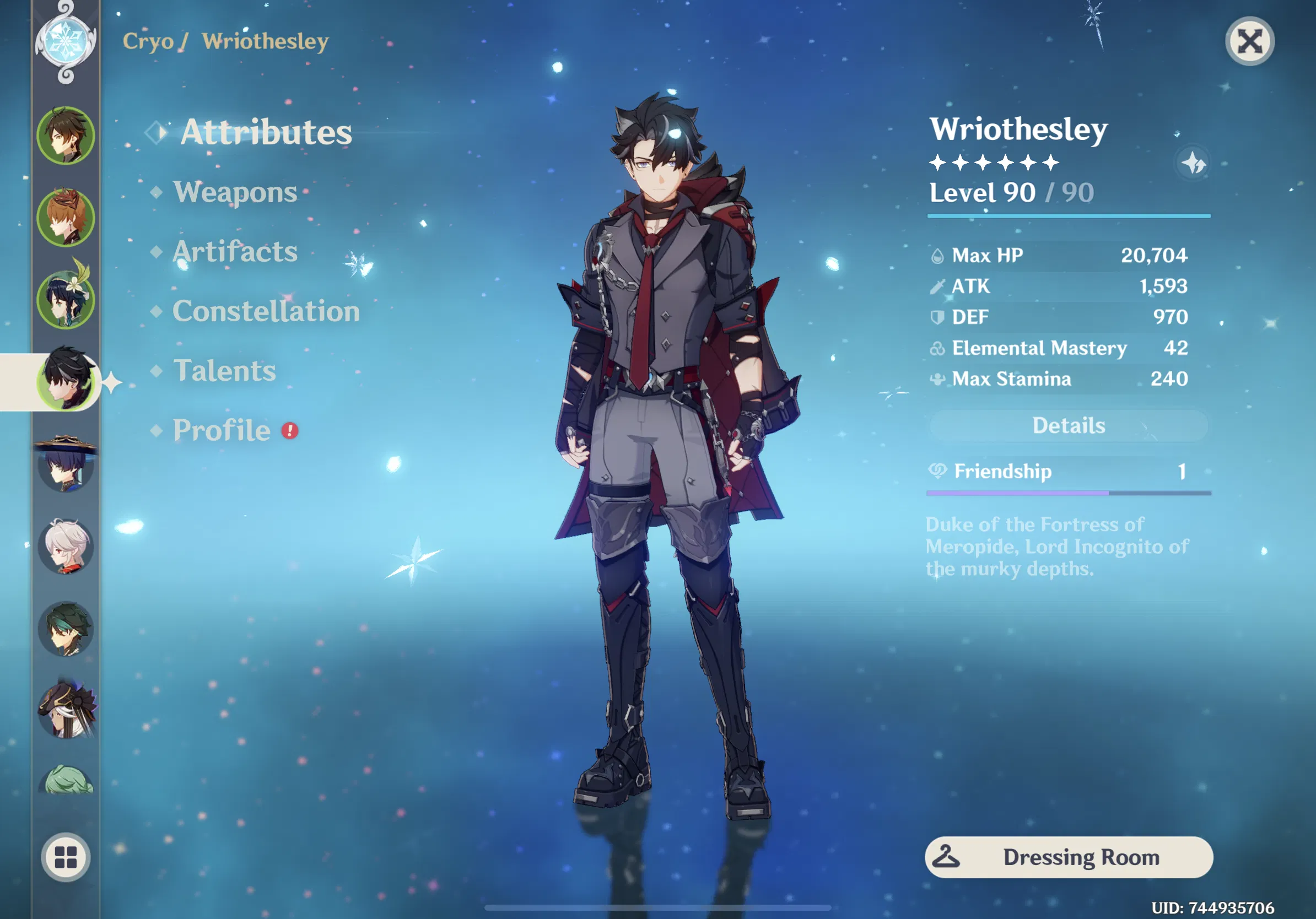 Wriothesley Build Guide Genshin Impact | HoYoLAB