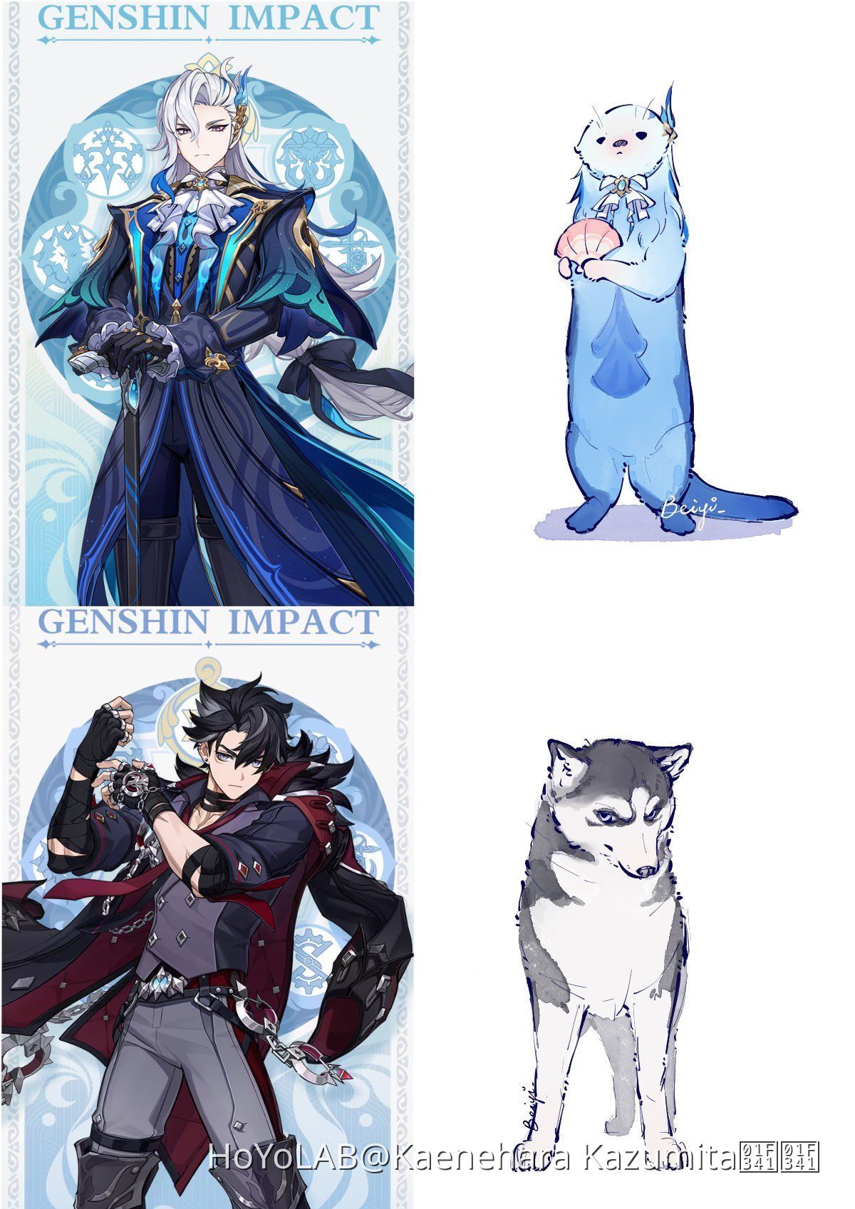 Rái cá và Chóa sói:) Genshin Impact | HoYoLAB