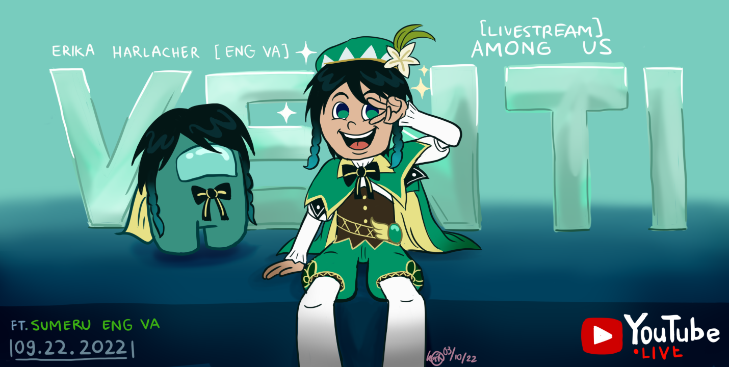 VENTI LIVESTREAM TRIBUTE FANART (withakgames) Genshin Impact | HoYoLAB