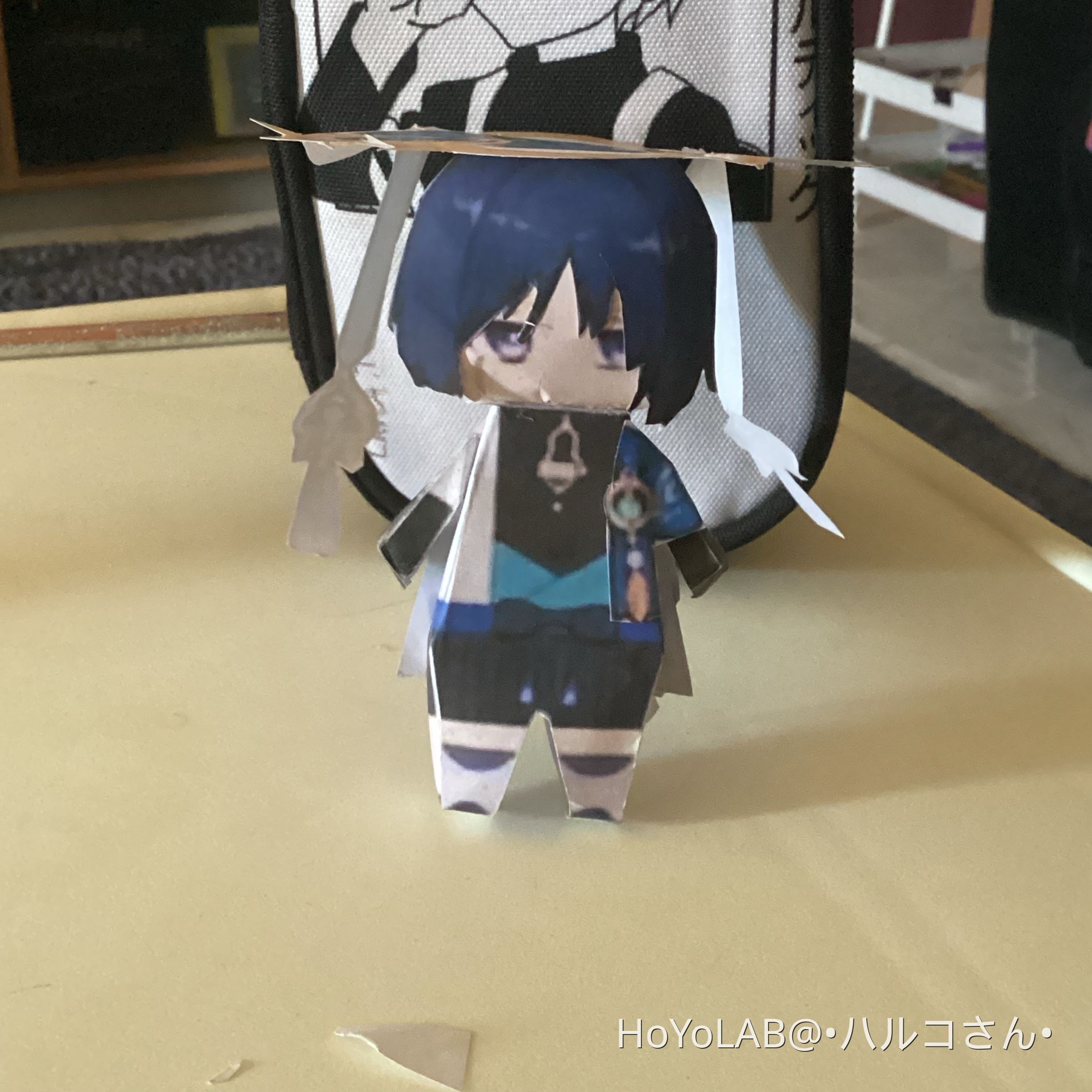 Scaramouche paper figurine Genshin Impact | HoYoLAB