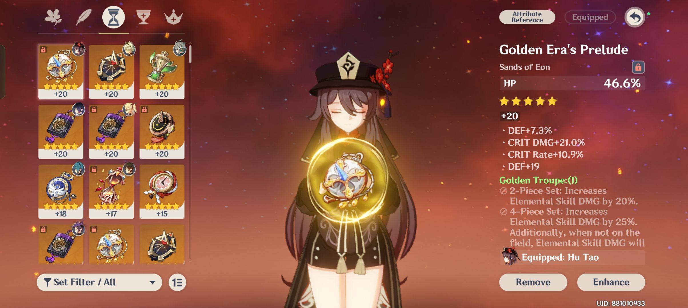 I got best artifact for furina😎 Genshin Impact | HoYoLAB