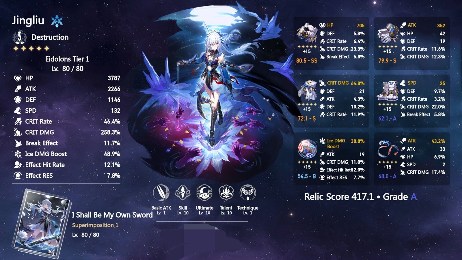 Quantum set is better? No thanks I'm fine with my ice set Honkai: Star ...