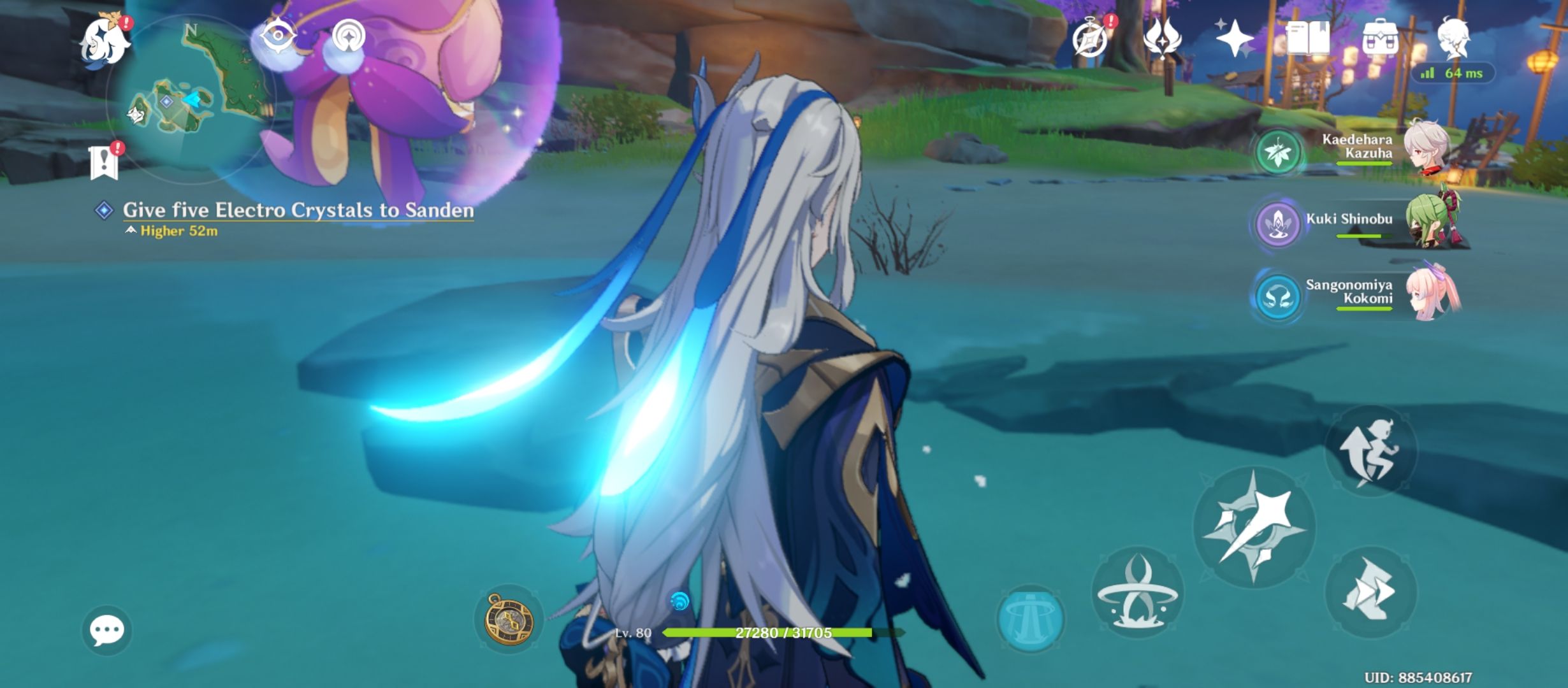 Is Neuvillette's pretty glowing hair and tails a bug? Genshin Impact ...