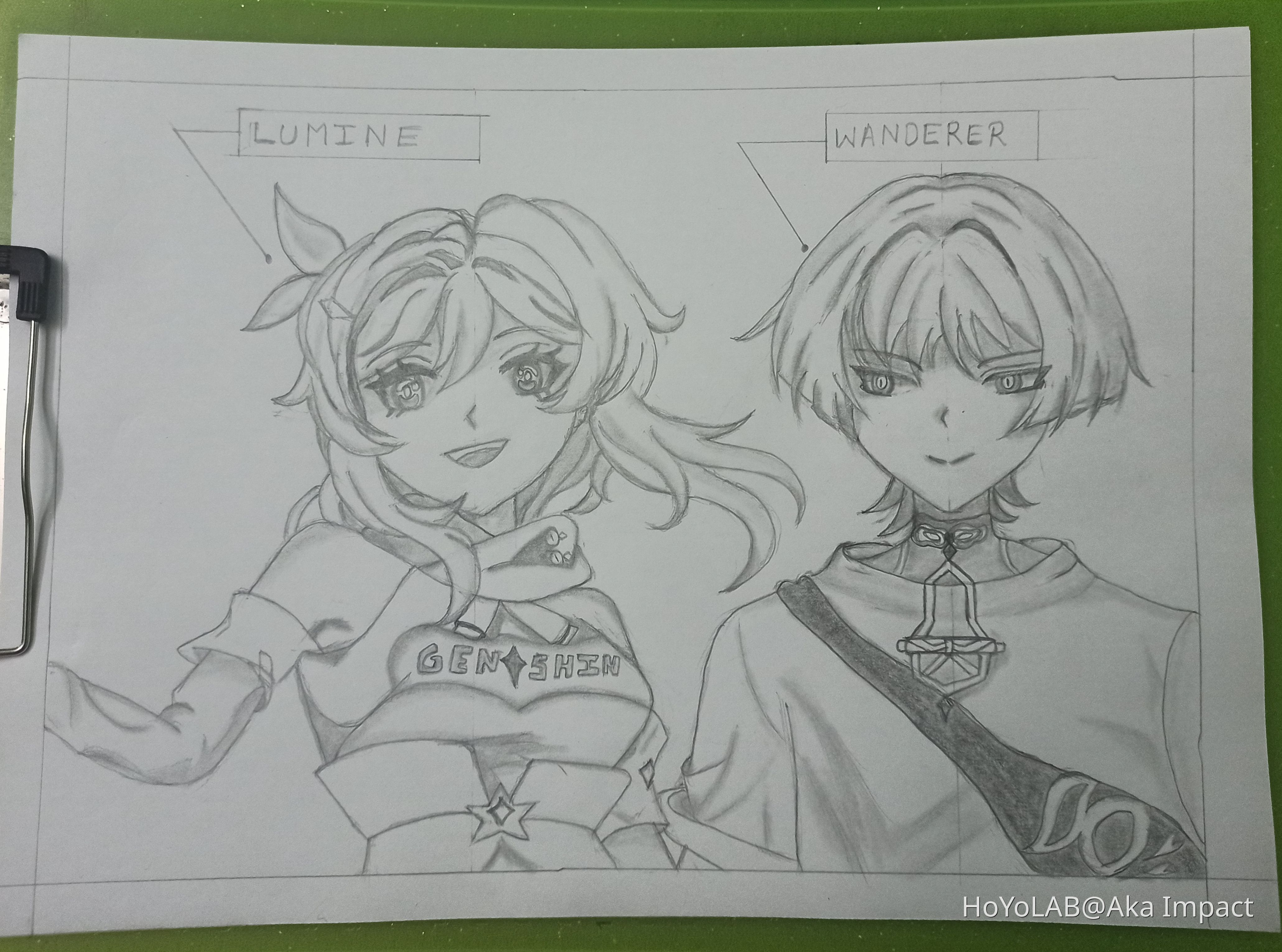 Modern day Wanderer and Lumine together forever in Fontaine♾️☺️ Genshin ...