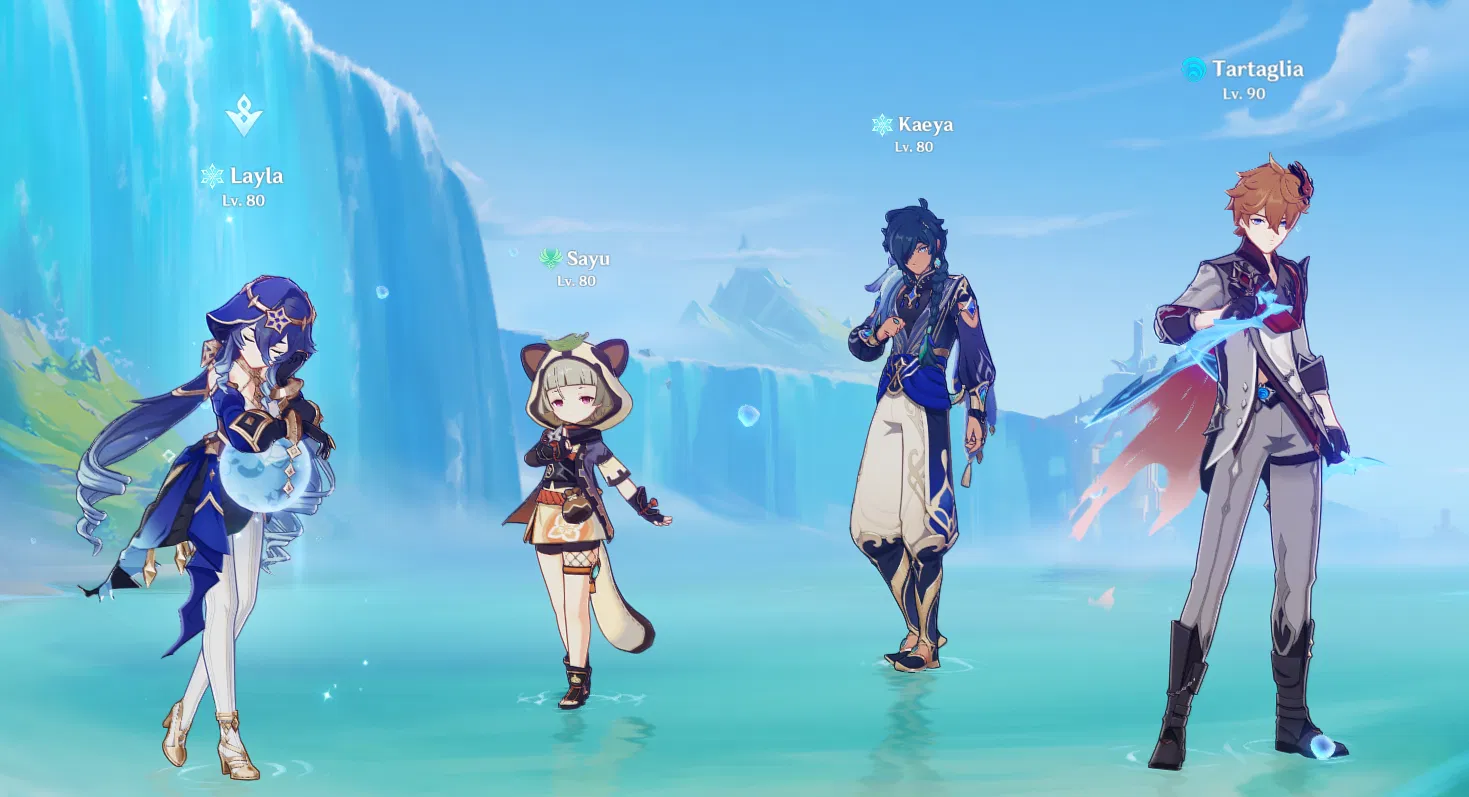 Freeze team for Sayu, I hope Genshin Impact | HoYoLAB