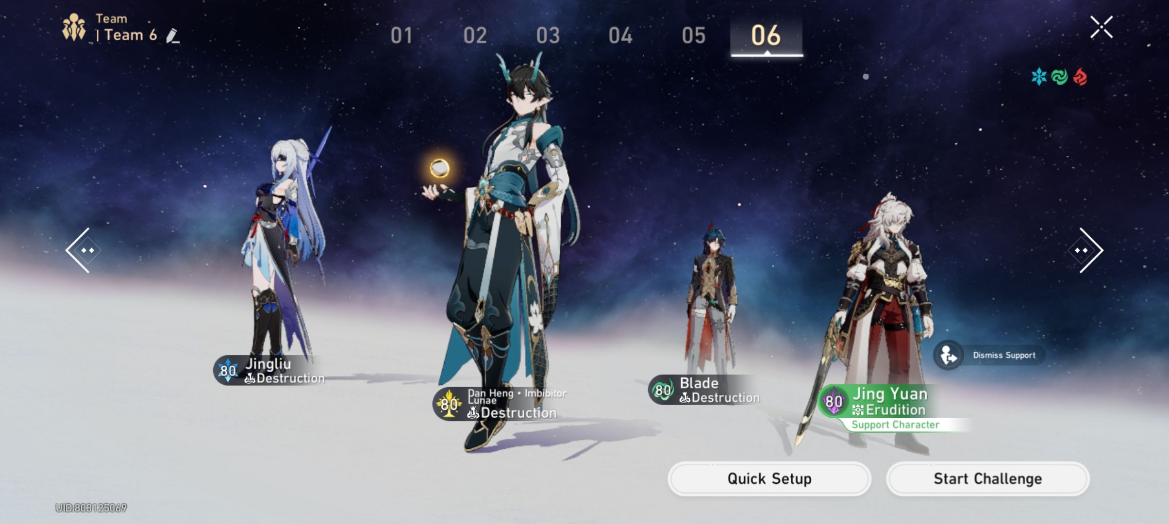 Welp Just need Jing Yuan to complete the squad (Lost 50/50 to bronya ...