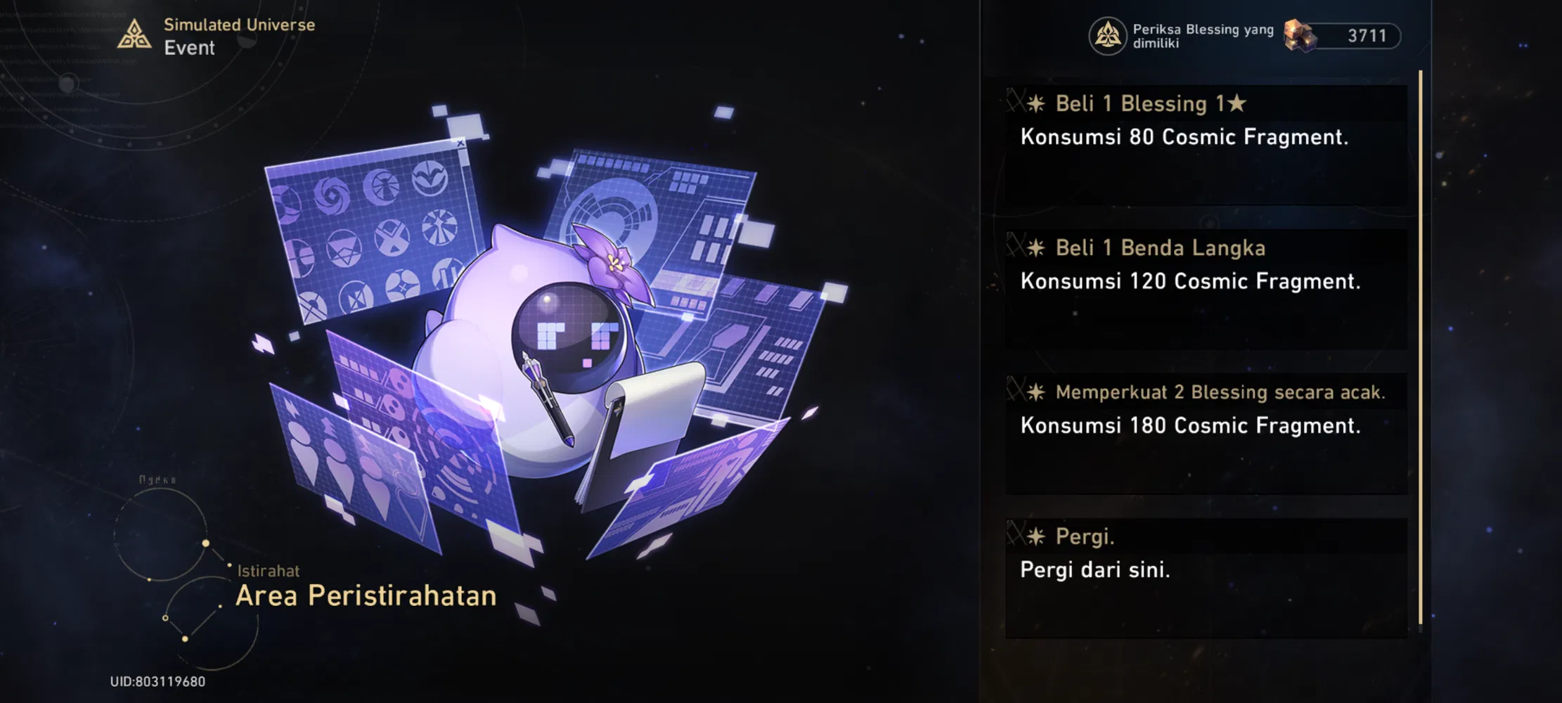 Cosmic Fragment berlebih Honkai: Star Rail | HoYoLAB