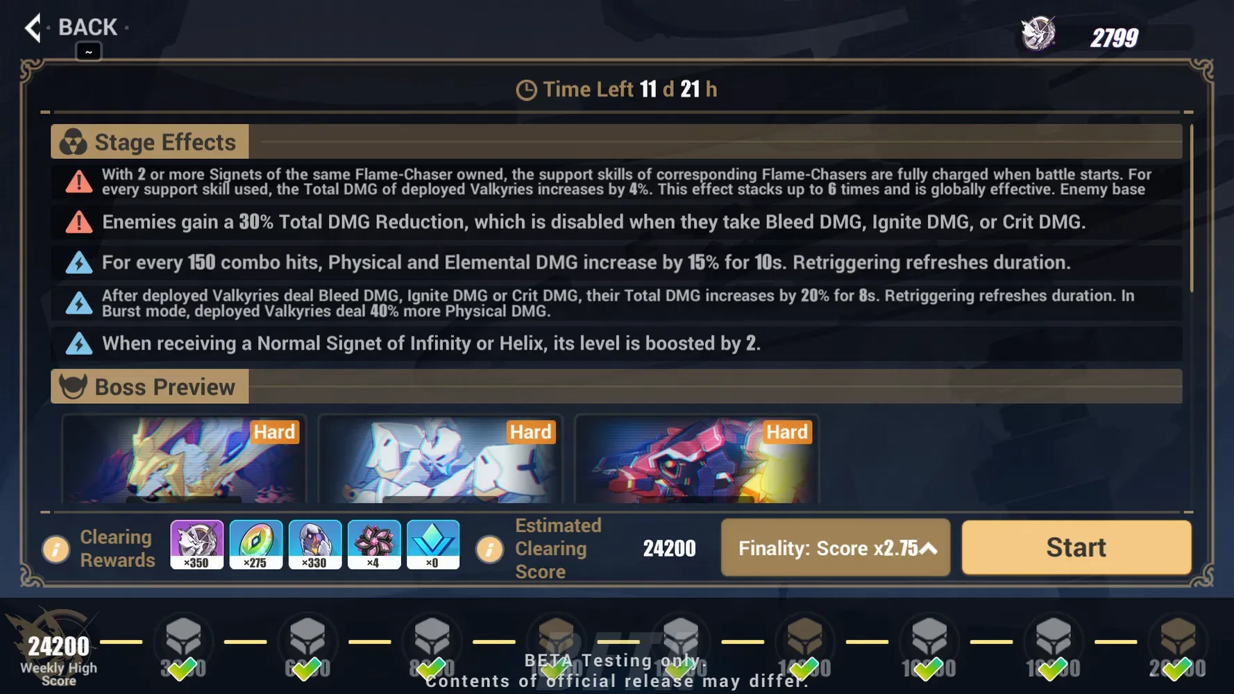 Honkai Impact 3rd - EN Beta v7.0 Elysian Realm Lunar Vow: Crimson Love (Charged Attack Build ...