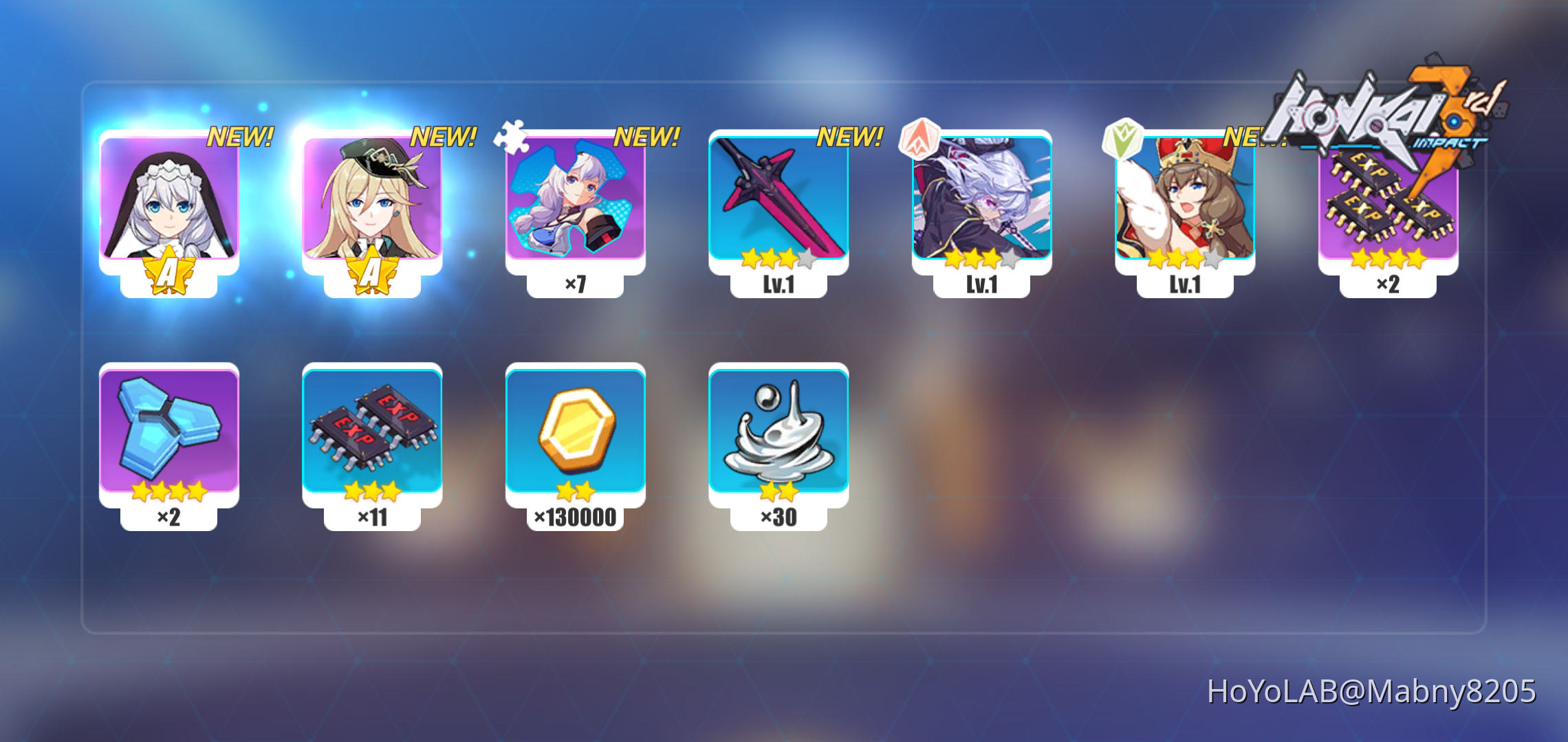 First 10 pull Honkai Impact 3rd | HoYoLAB