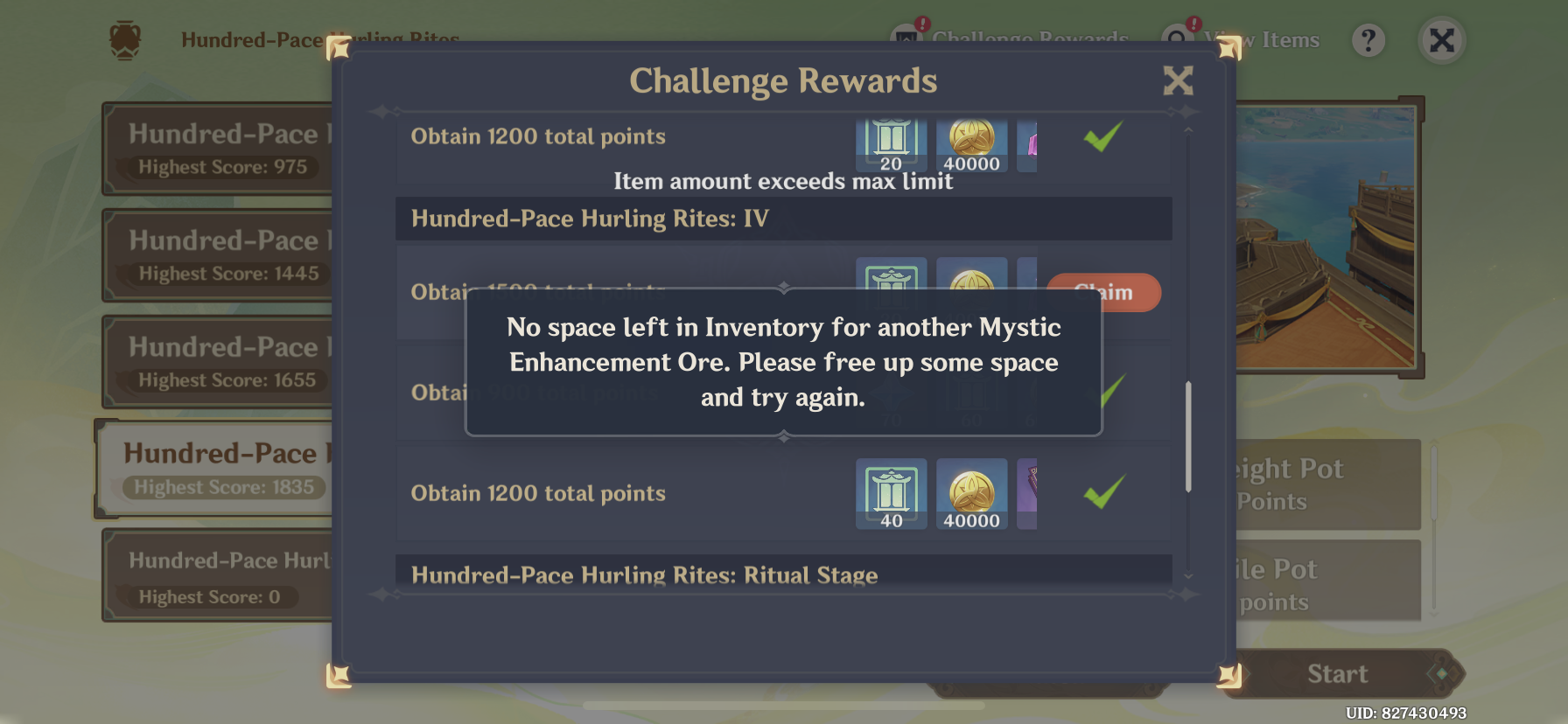 I just realized there is a max limit in the inventory😂 Genshin Impact ...