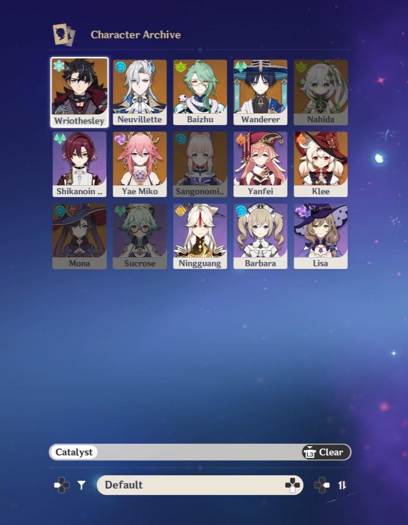 current progress Genshin Impact | HoYoLAB