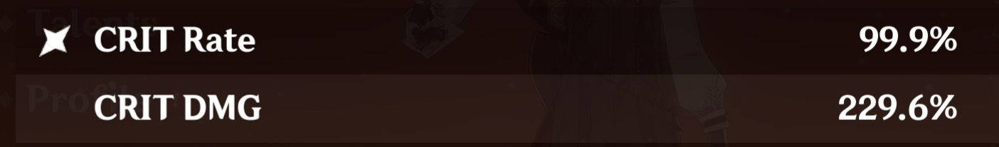 Nice crit rate Genshin Impact | HoYoLAB