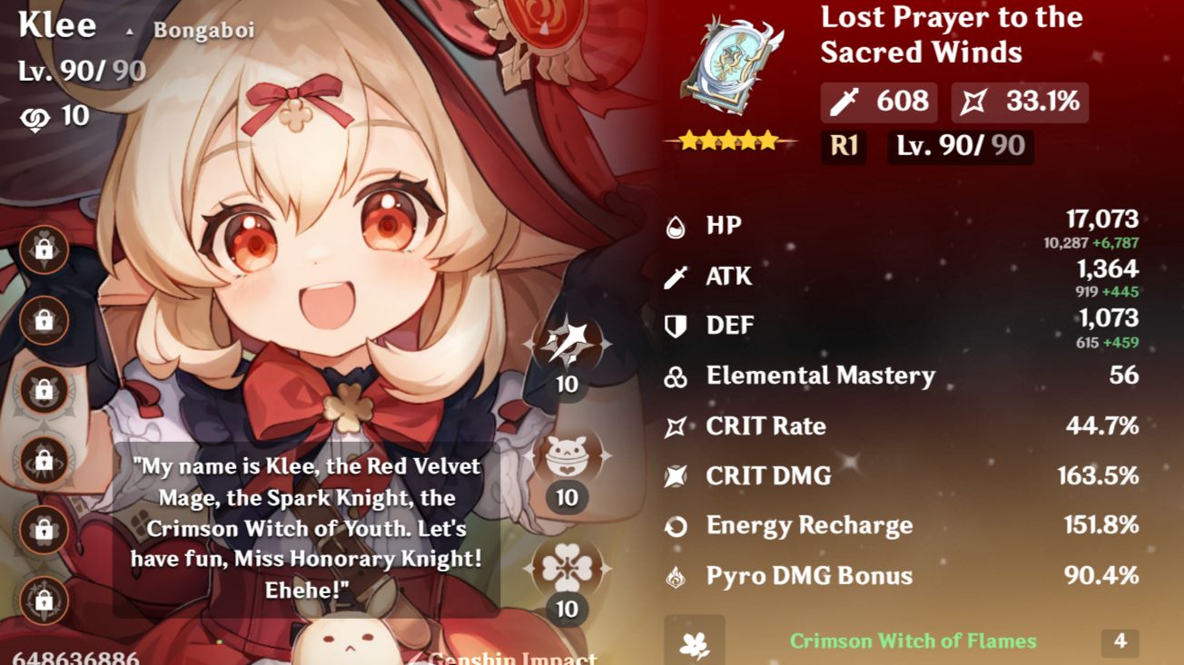 Klee. 10! 10! 10! Genshin Impact | HoYoLAB