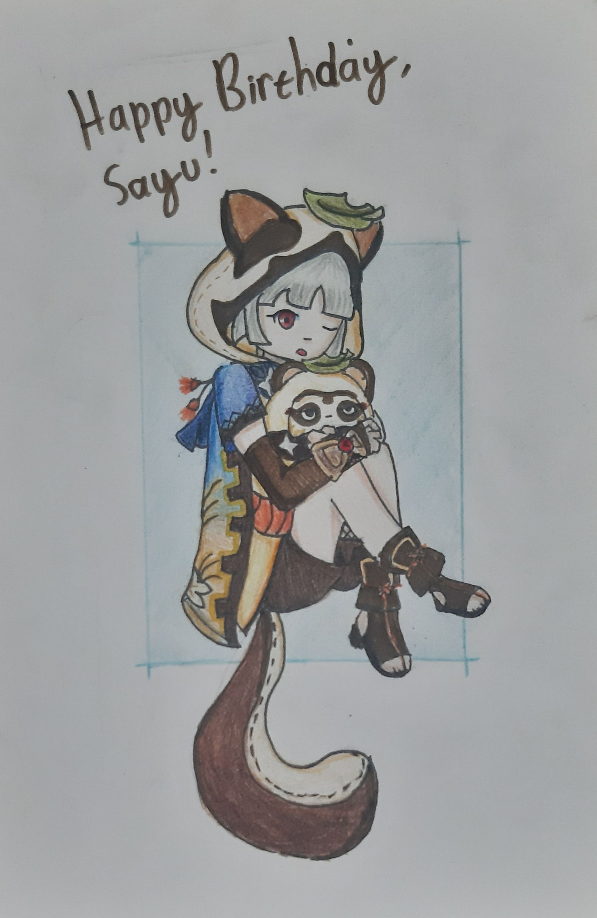 Happy birthday, Sayu! Genshin Impact | HoYoLAB