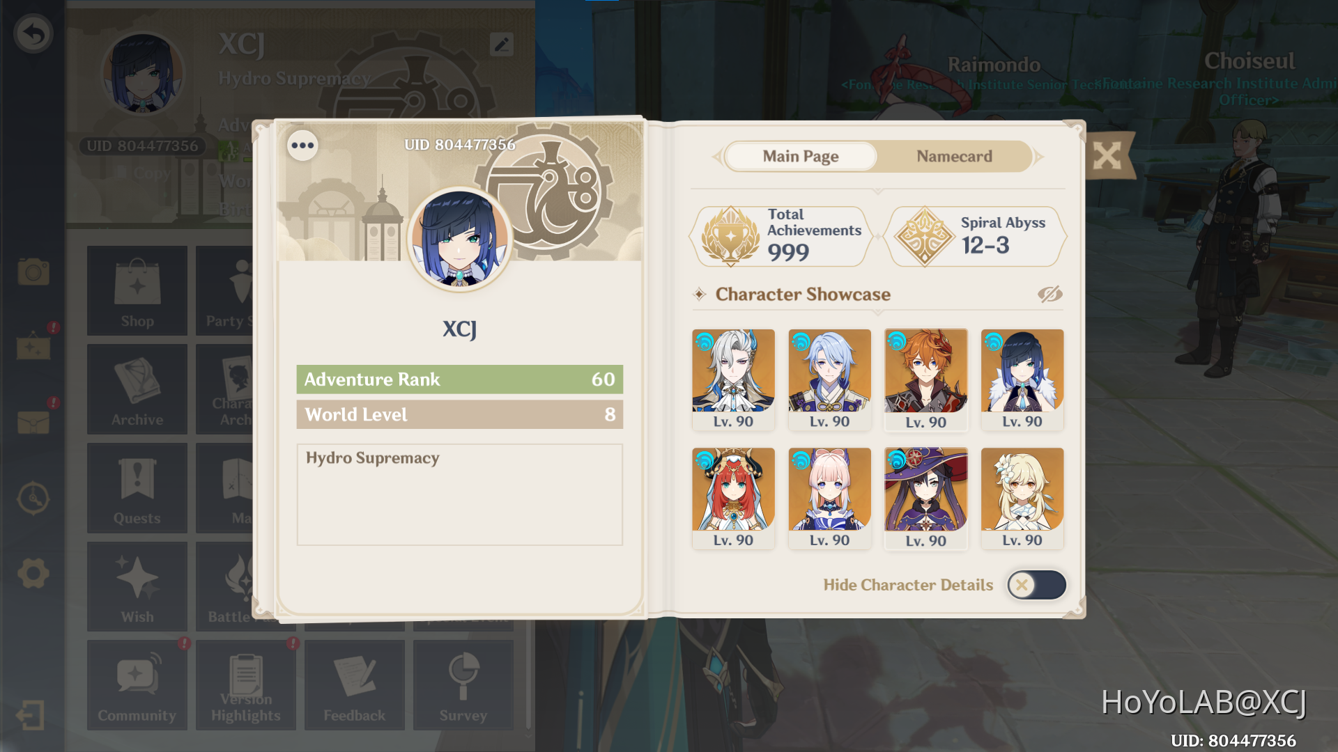 999 Genshin Impact | HoYoLAB